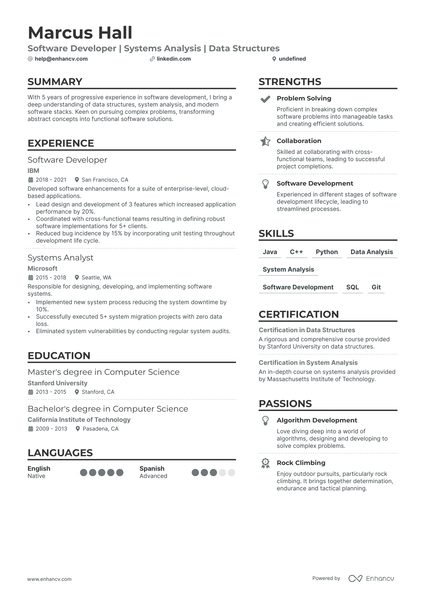 21 Computer Science Resume Examples & Guide for 2026