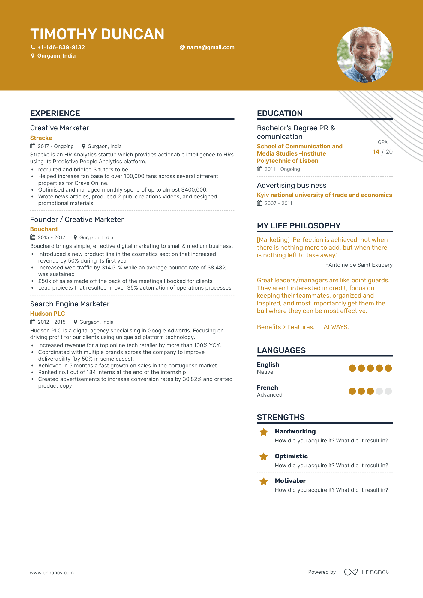 5 Creative Marketing Resume Examples & Guide for 2023