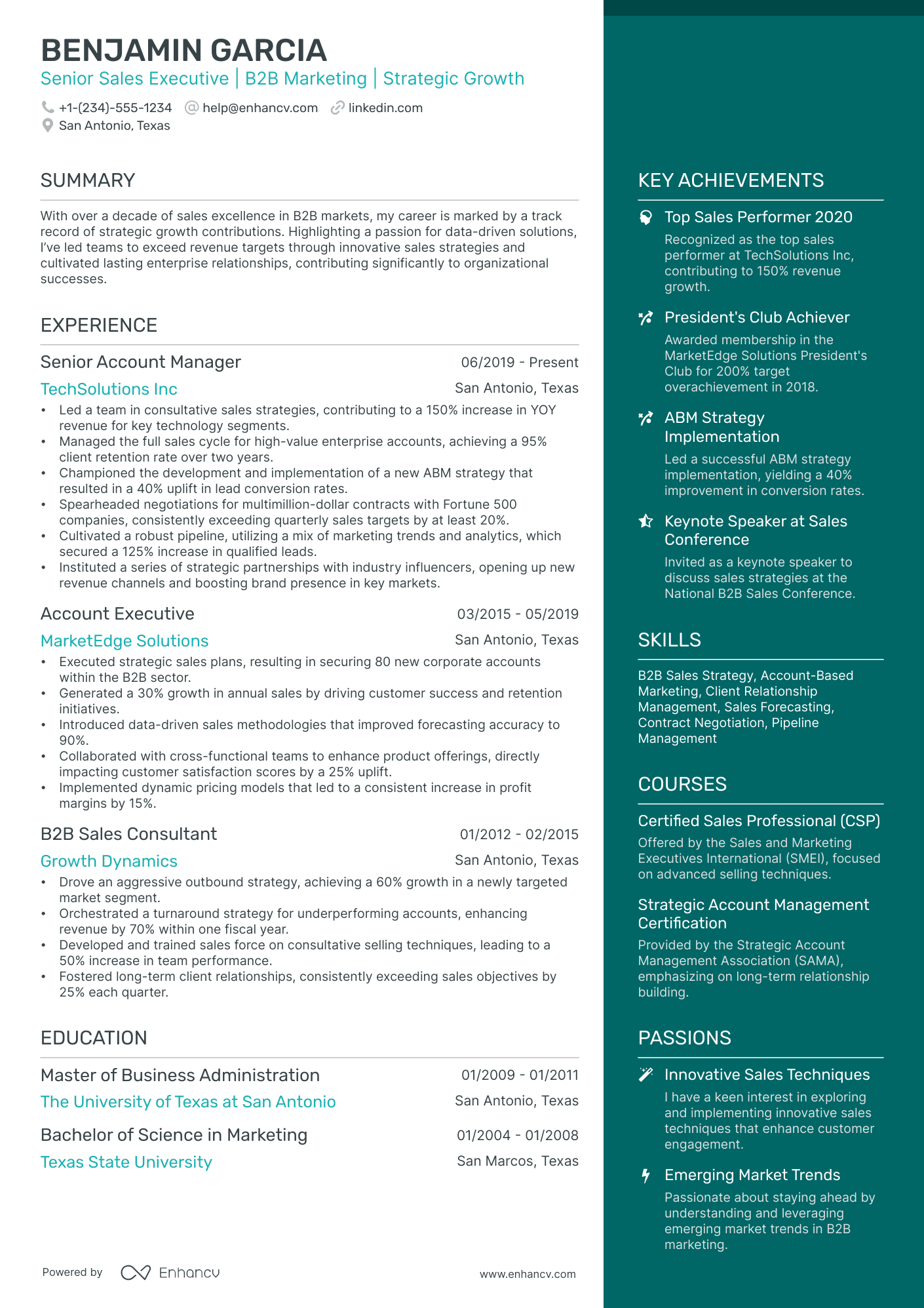10 Account Director Resume Examples & Guide for 2026