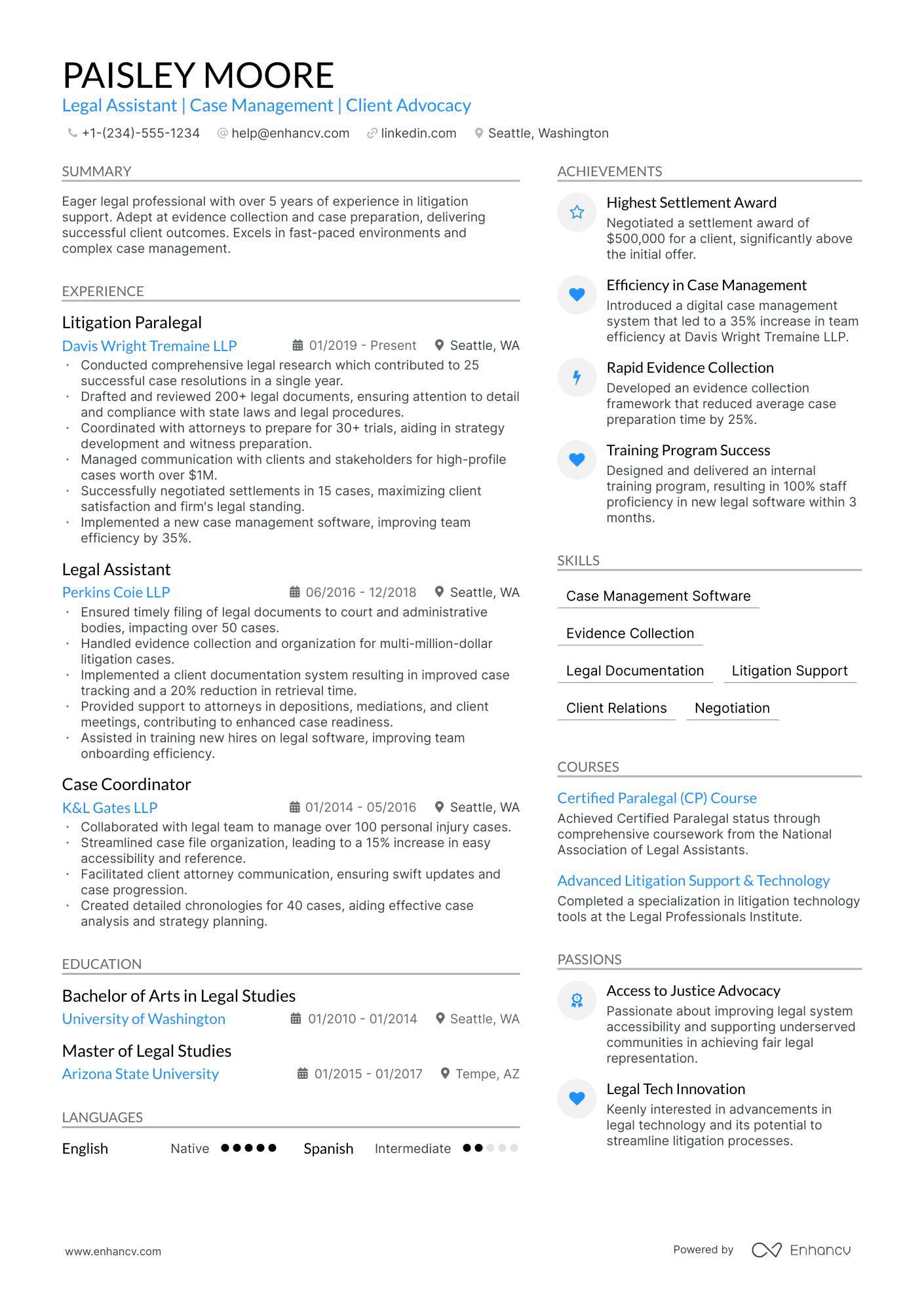 5 Case Manager Resume Examples & Guide for 2024