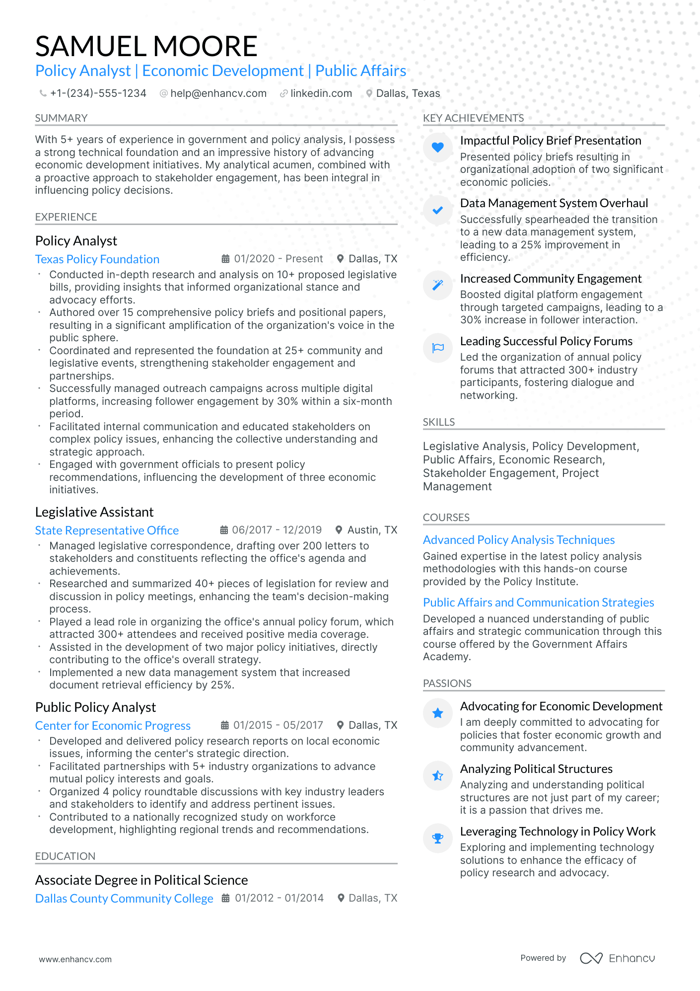 10 Government Resume Examples - March 2025