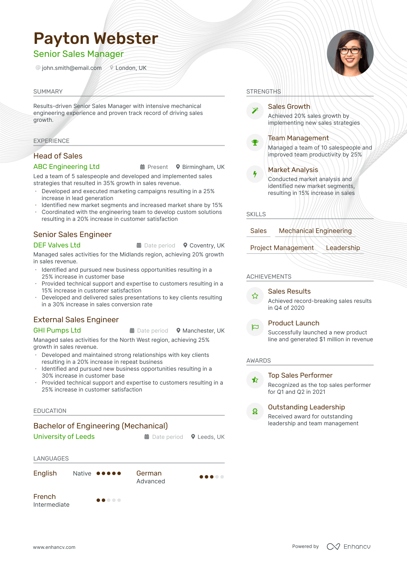23 Sales Manager Resume Examples & Guide for 2024