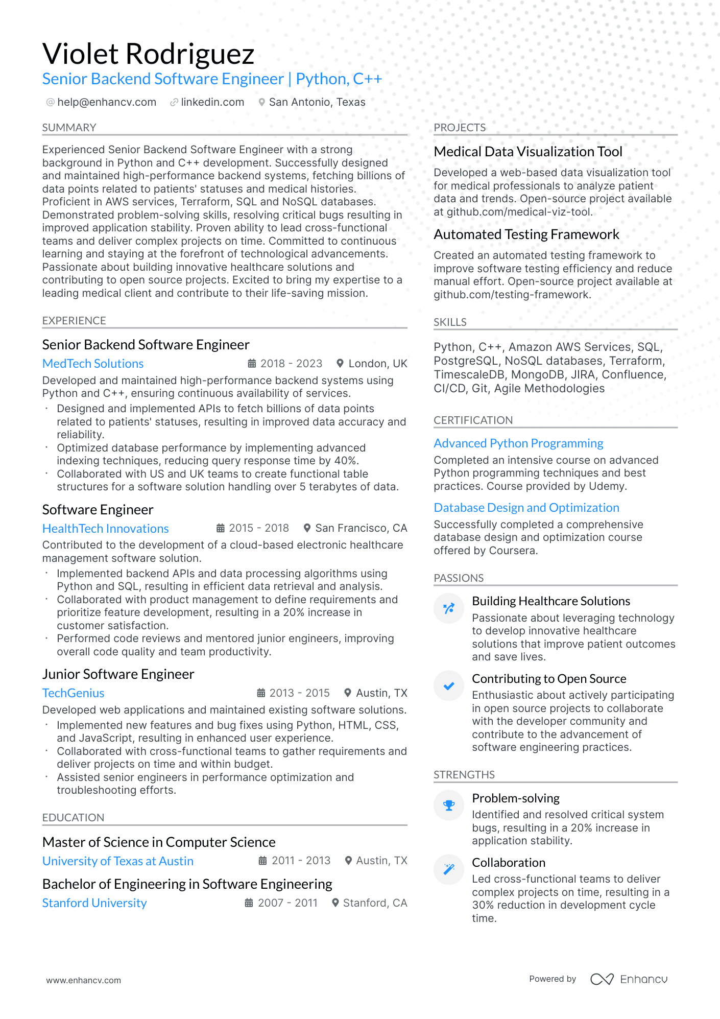 10 AWS Developer Resume Examples & Guide for 2026