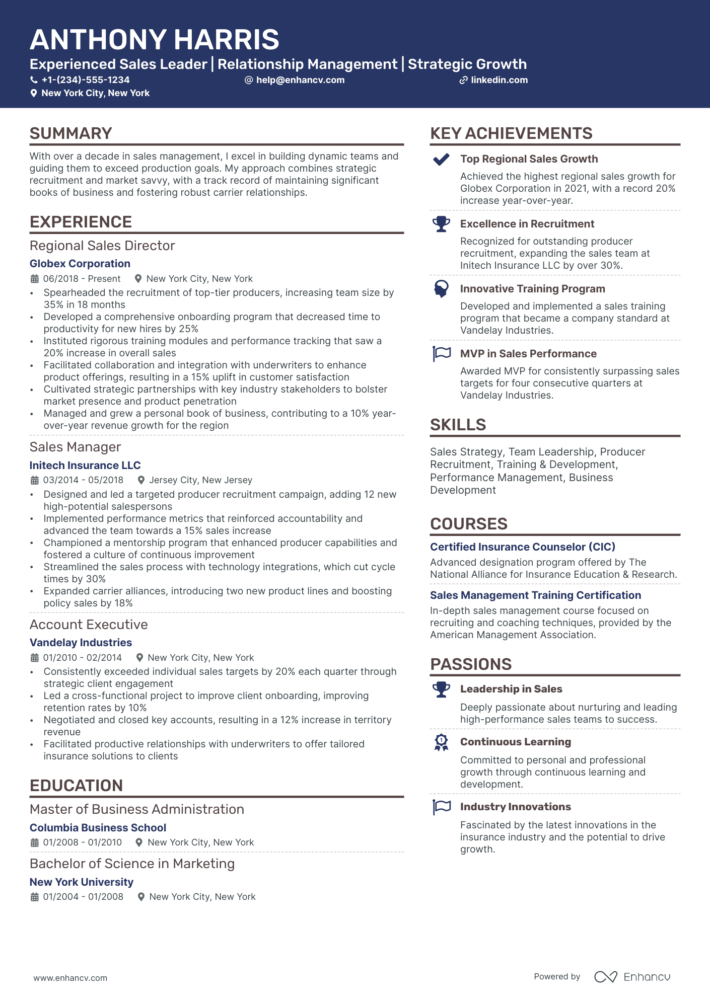 10 Sales Team Leader Resume Examples & Guide for 2026