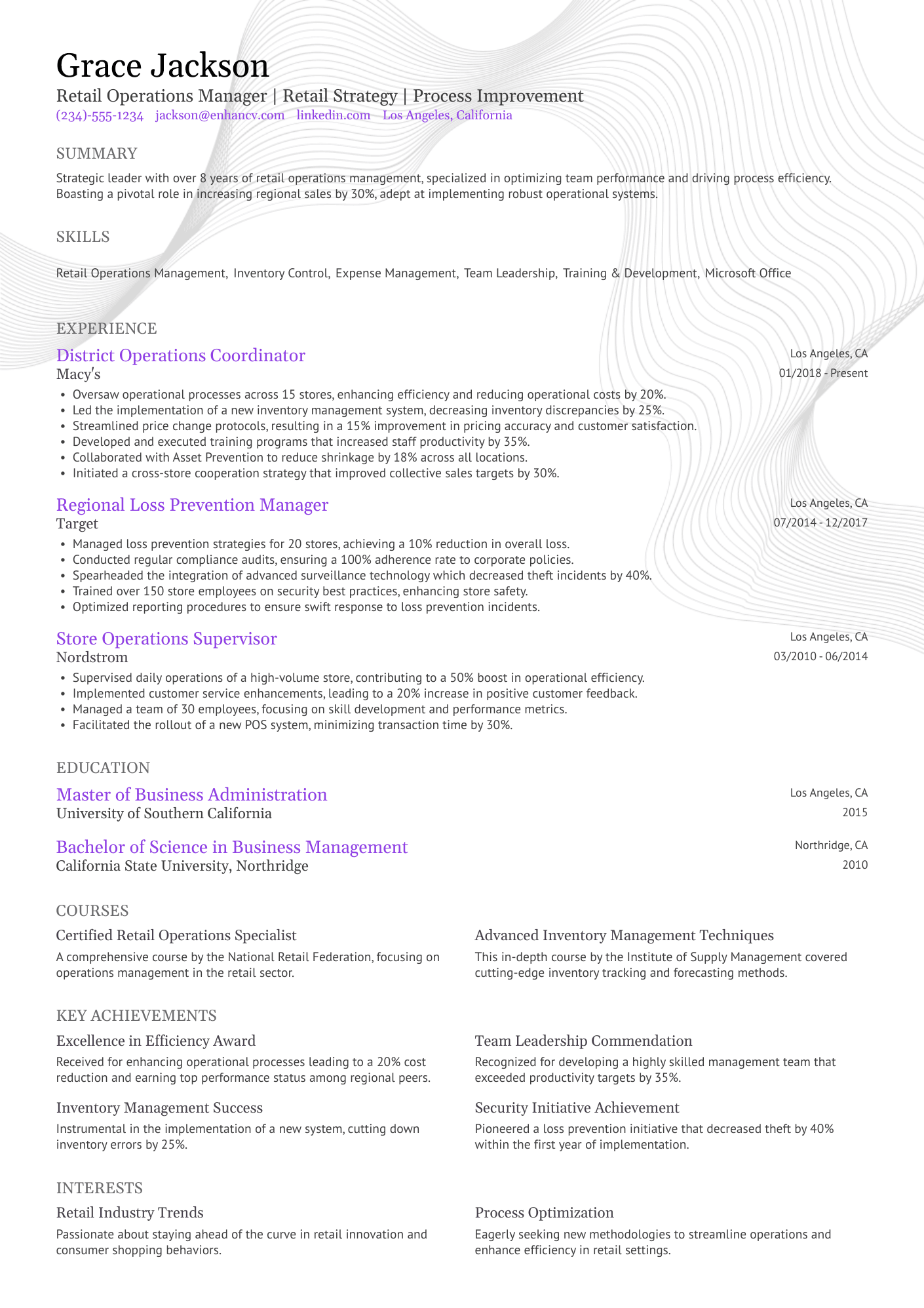 25 Operations Manager Resume Examples & Guide for 2026