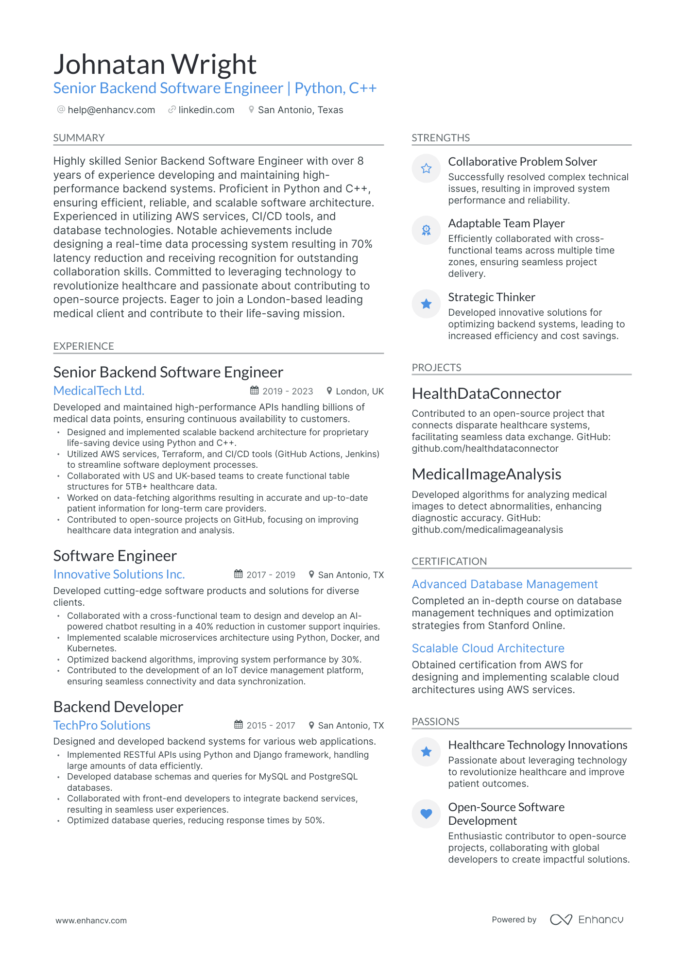 5 AWS Devops Resume Examples & Guide for 2024