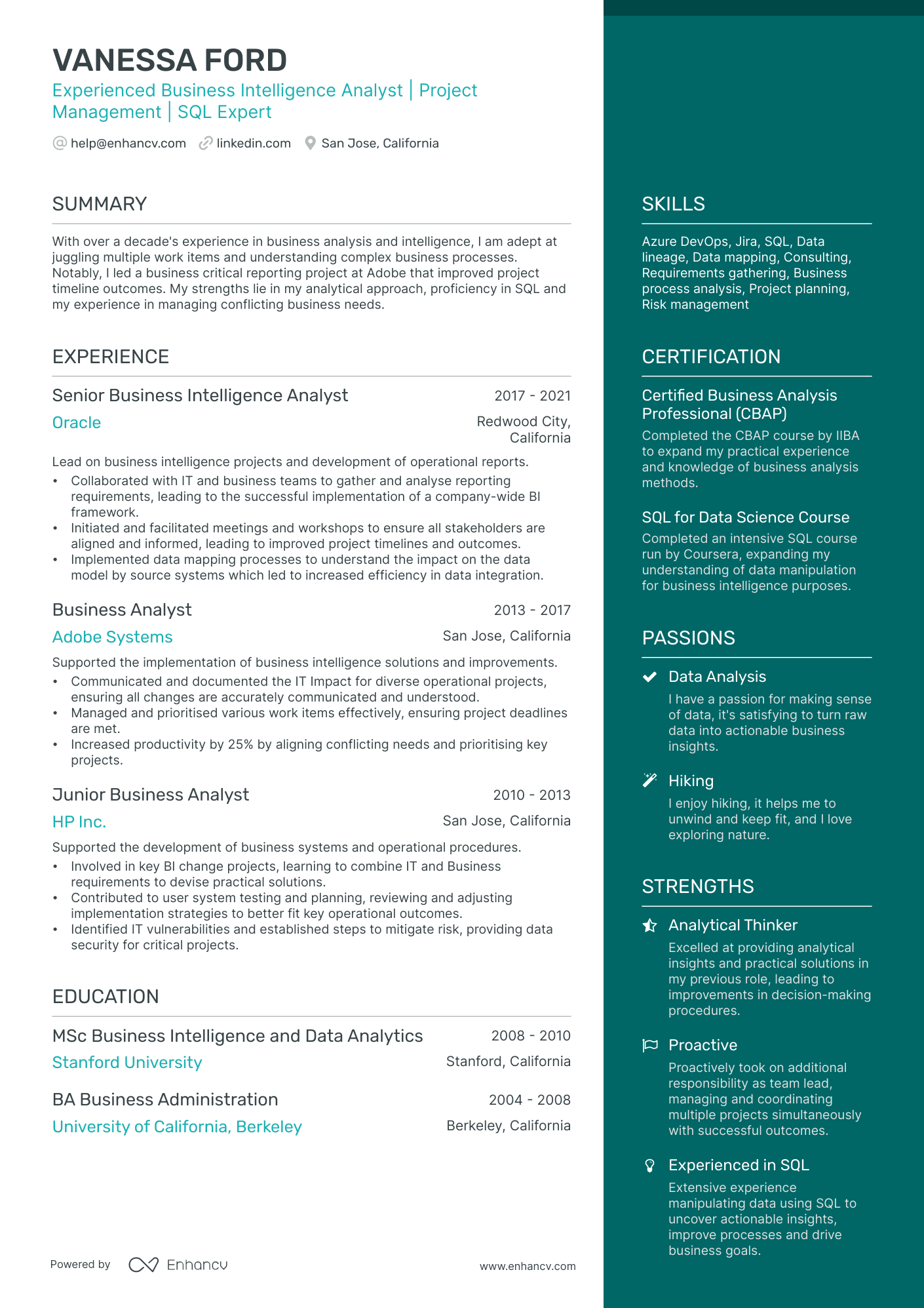 10 Business Intelligence Analyst Resume Examples & Guide for 2026