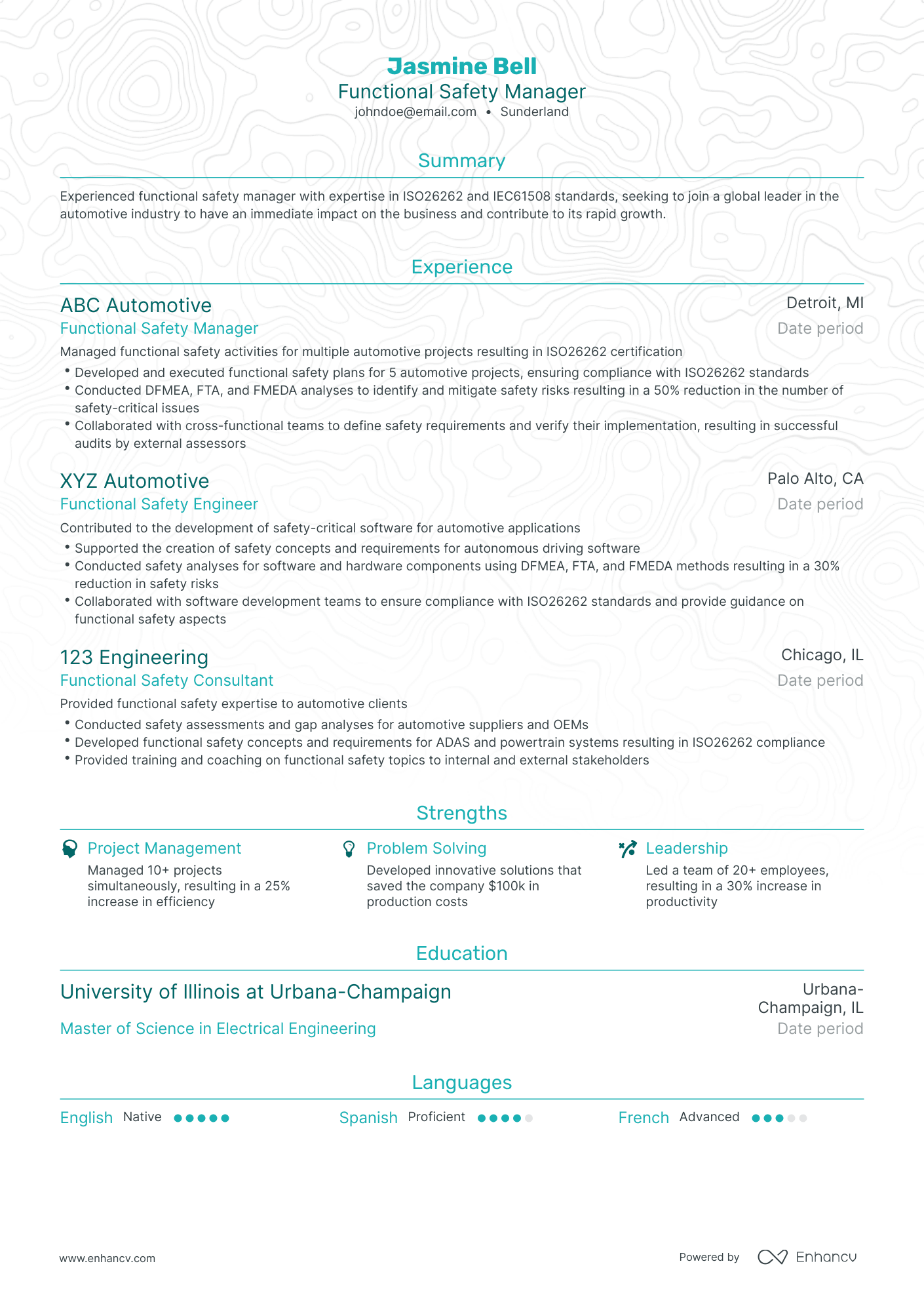 5 Functional Manager Resume Examples & Guide for 2023