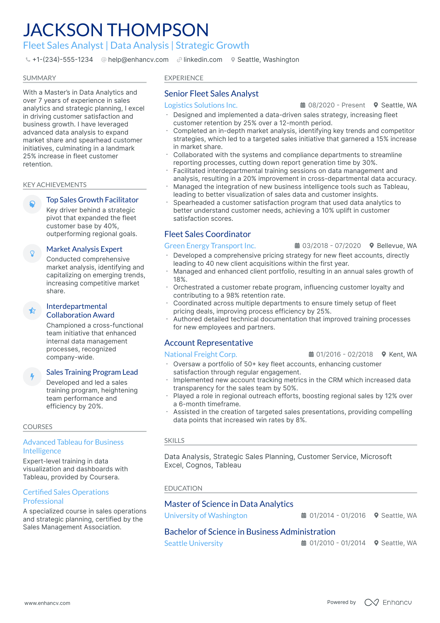 10 Strong Carrier Sales Resume Examples & Guide for 2026