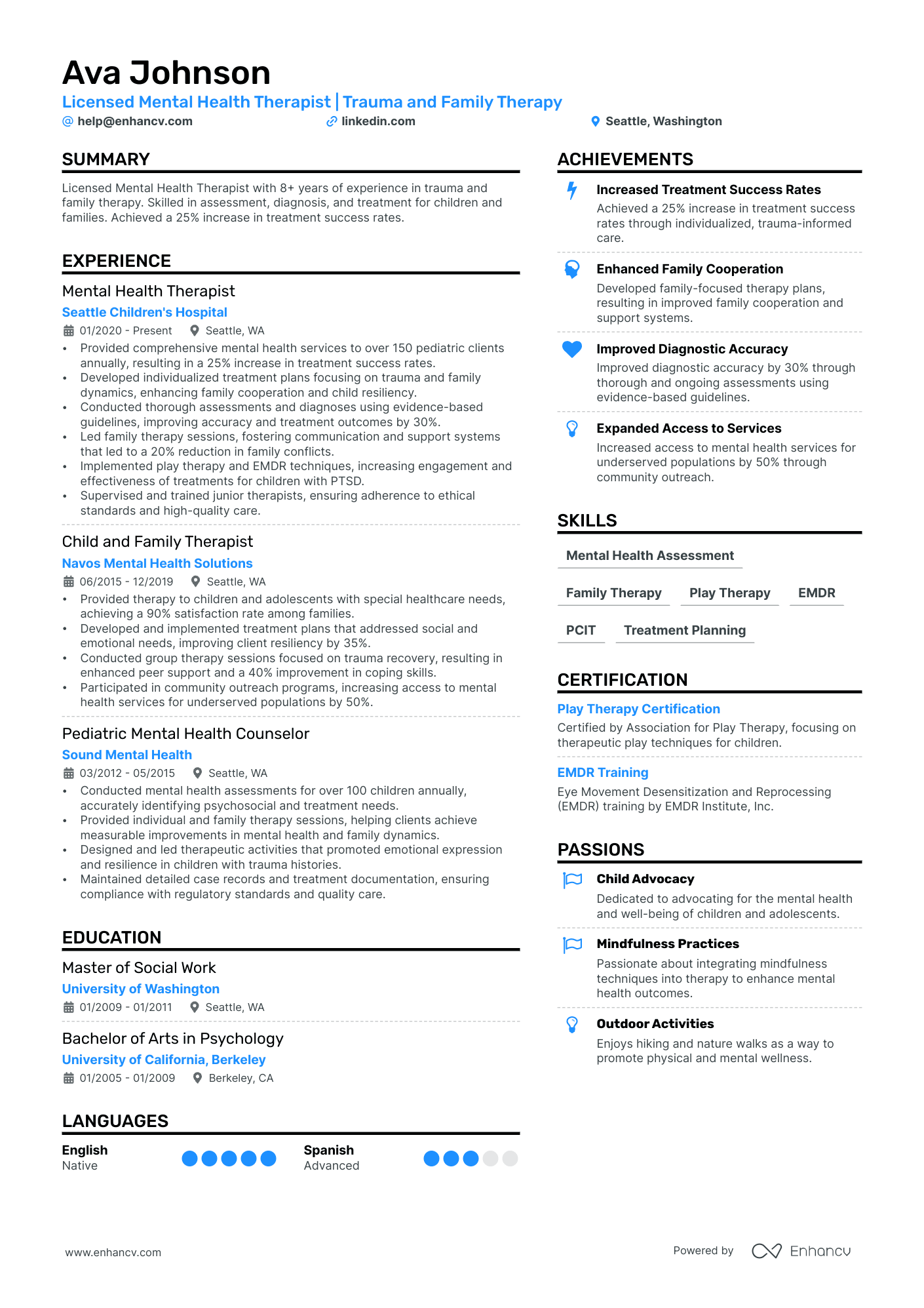 6 Health Coach Resume Examples & Guide for 2024