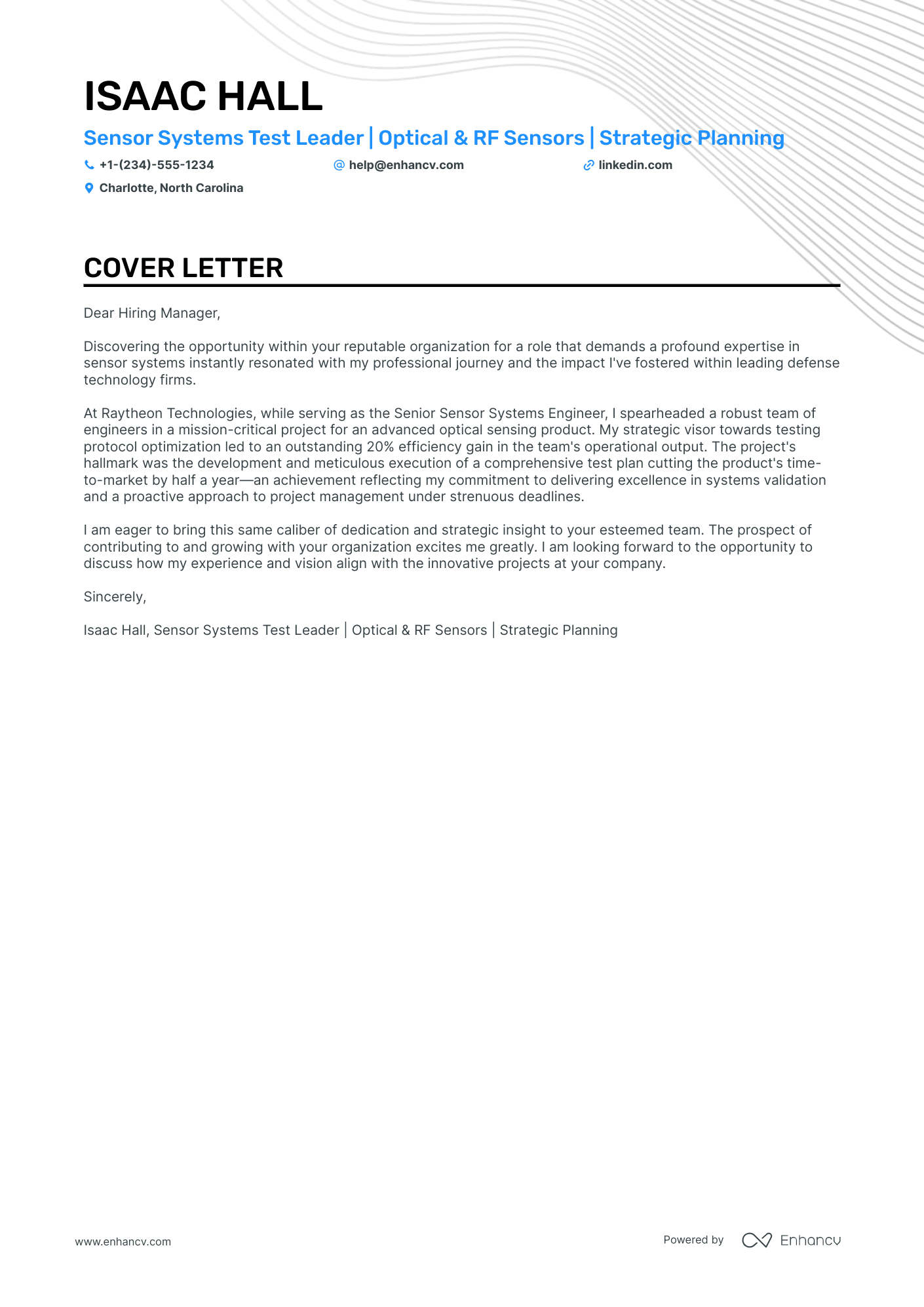 5 Professional Test Engineer Cover Letter Examples and Template for ...