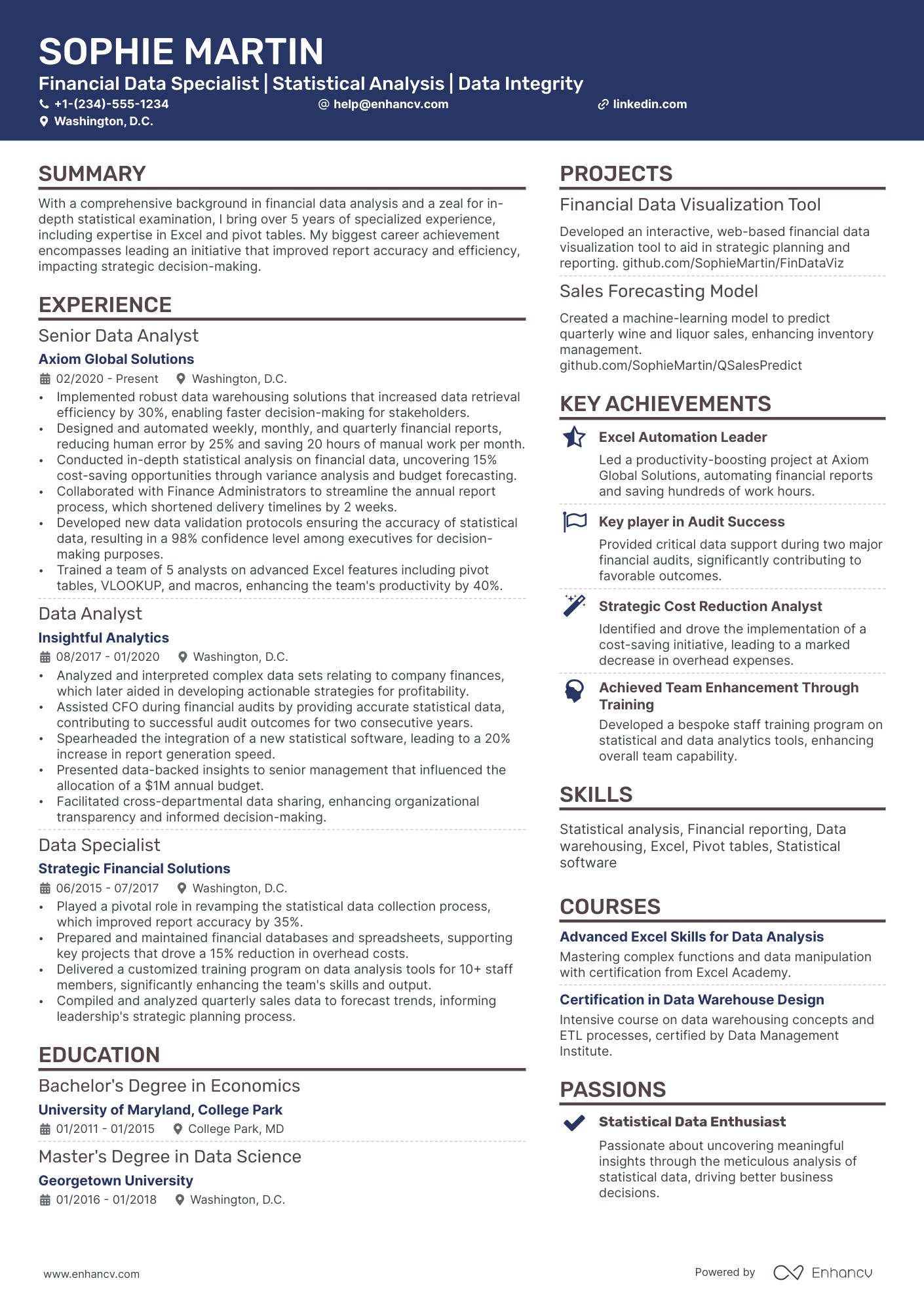 10 Data Specialist Resume Examples & Guide for 2026