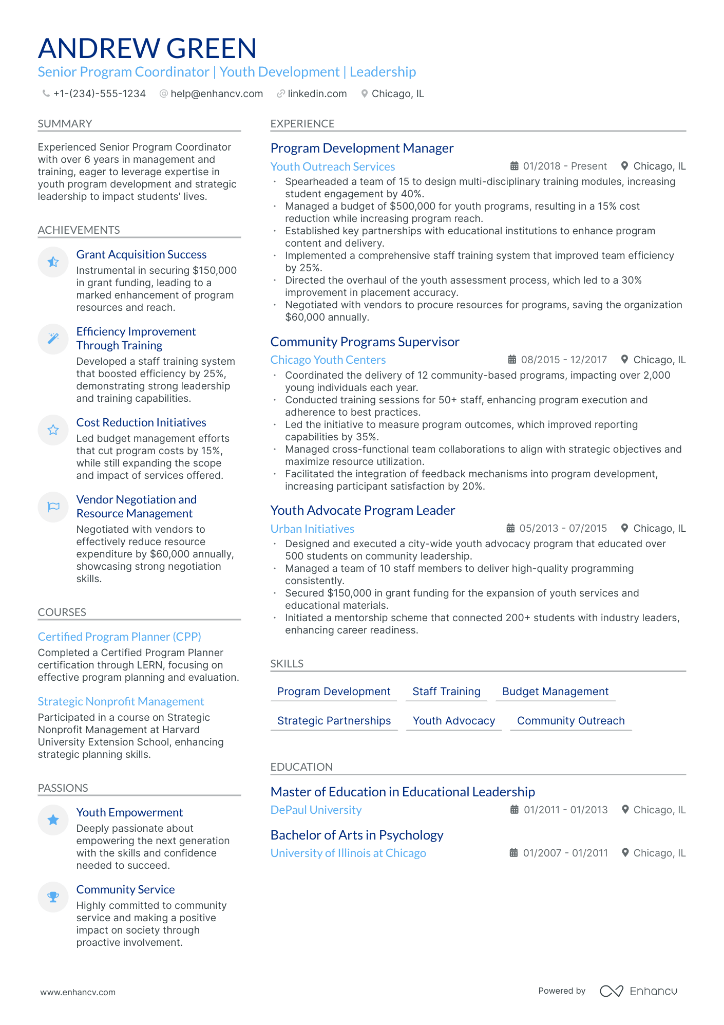 5 Training Manager Resume Examples & Guide for 2024