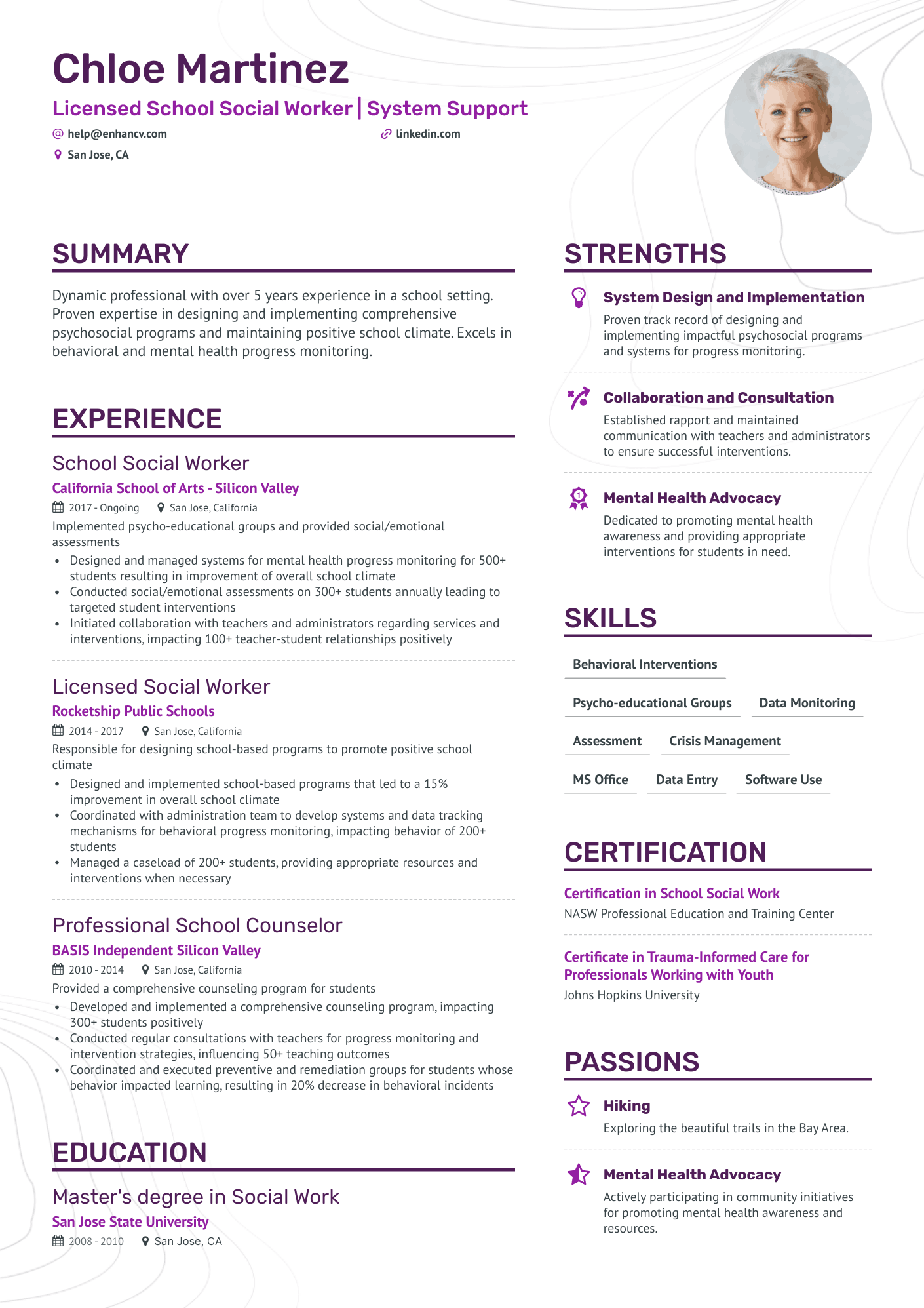 9 Social Worker Resume Examples & Guide for 2024