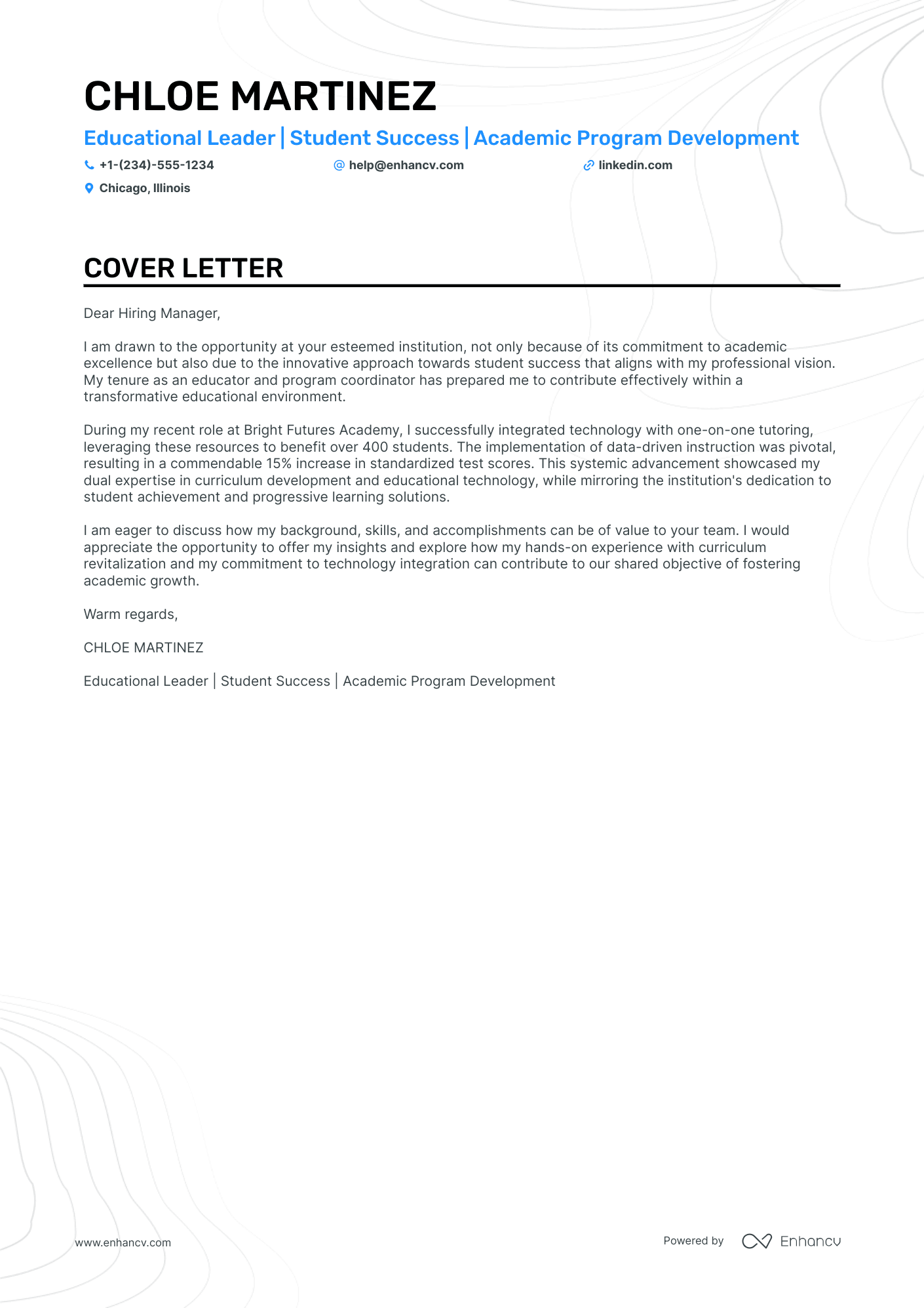 5 Professional Librarian Cover Letter Examples and Template for 2026 ...