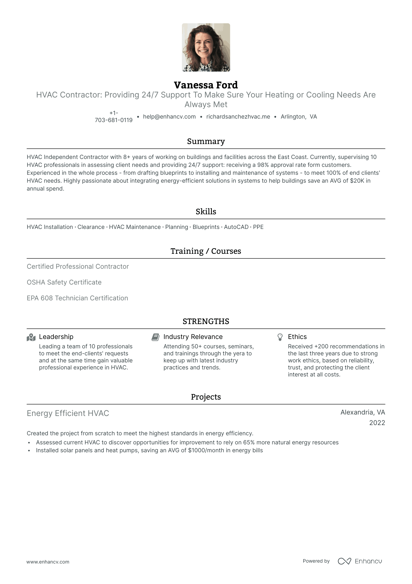 5 Contractor Resume Examples & Guide for 2025