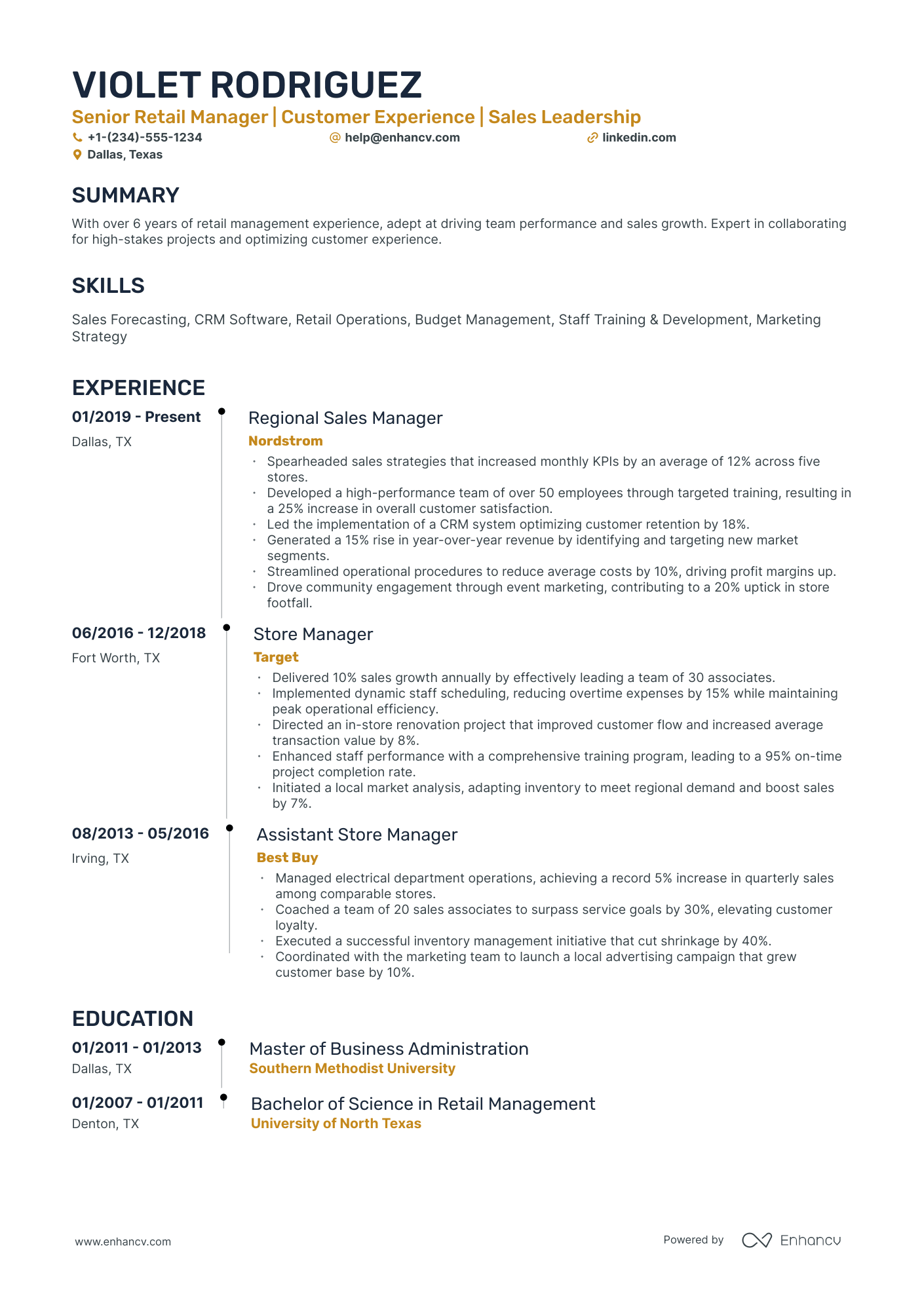 10 Customer Experience Manager Resume Examples & Guide for 2026