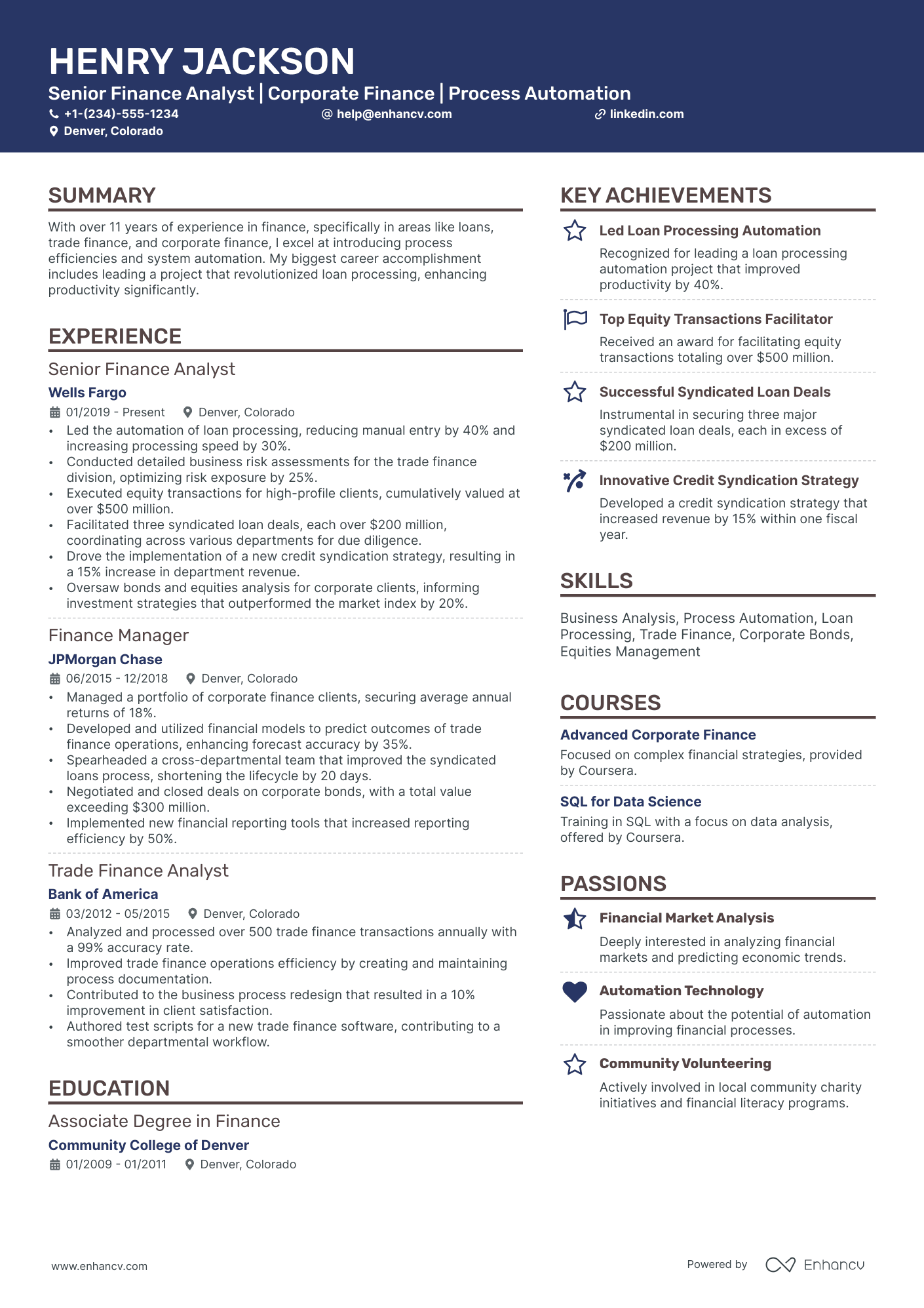10 Banking Business Analyst Resume Examples & Guide for 2026