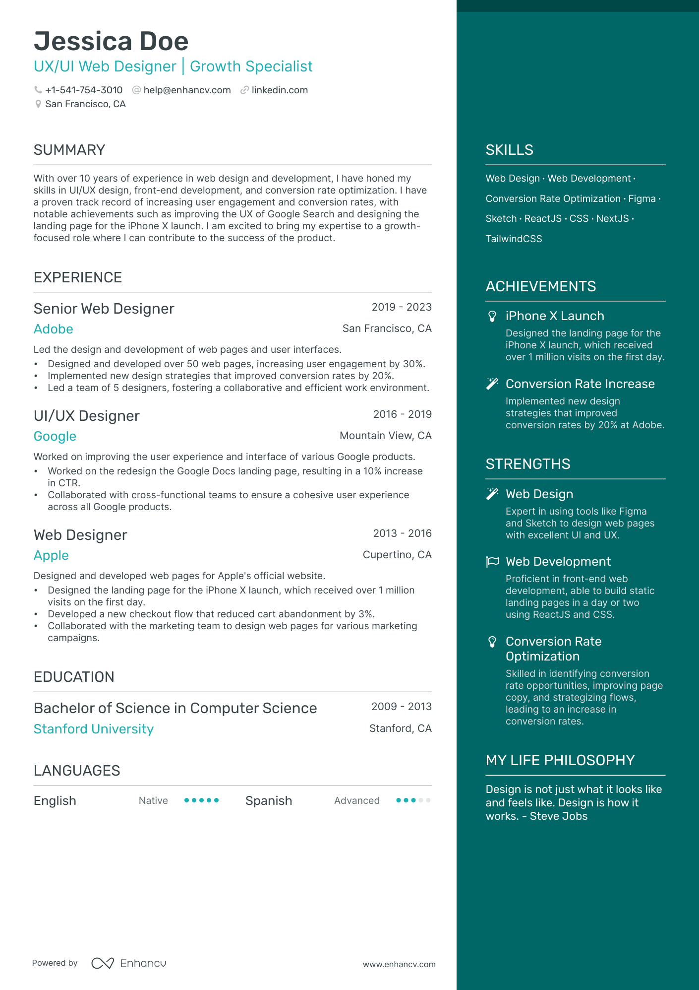 13 Graphic Designer Resume Examples & Guide for 2024