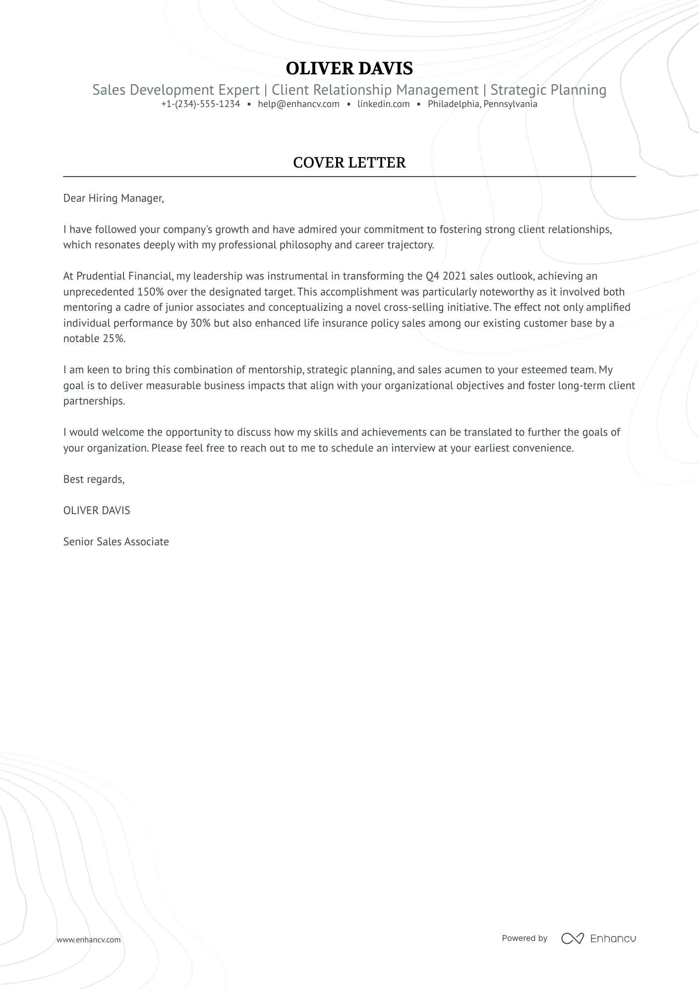 5 Professional Change Management Cover Letter Examples and Template for ...
