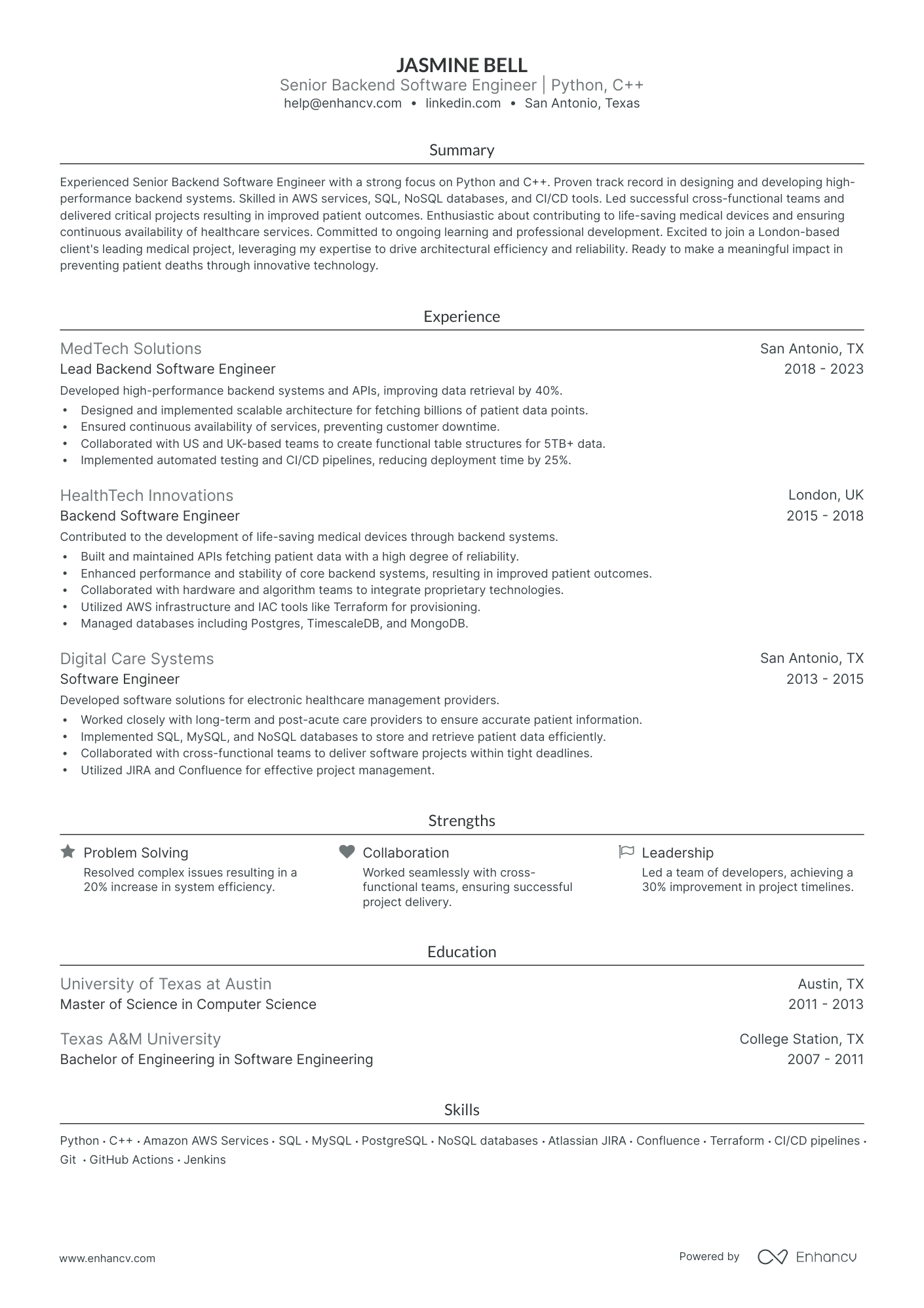 5 Solutions Engineer Resume Examples & Guide for 2024
