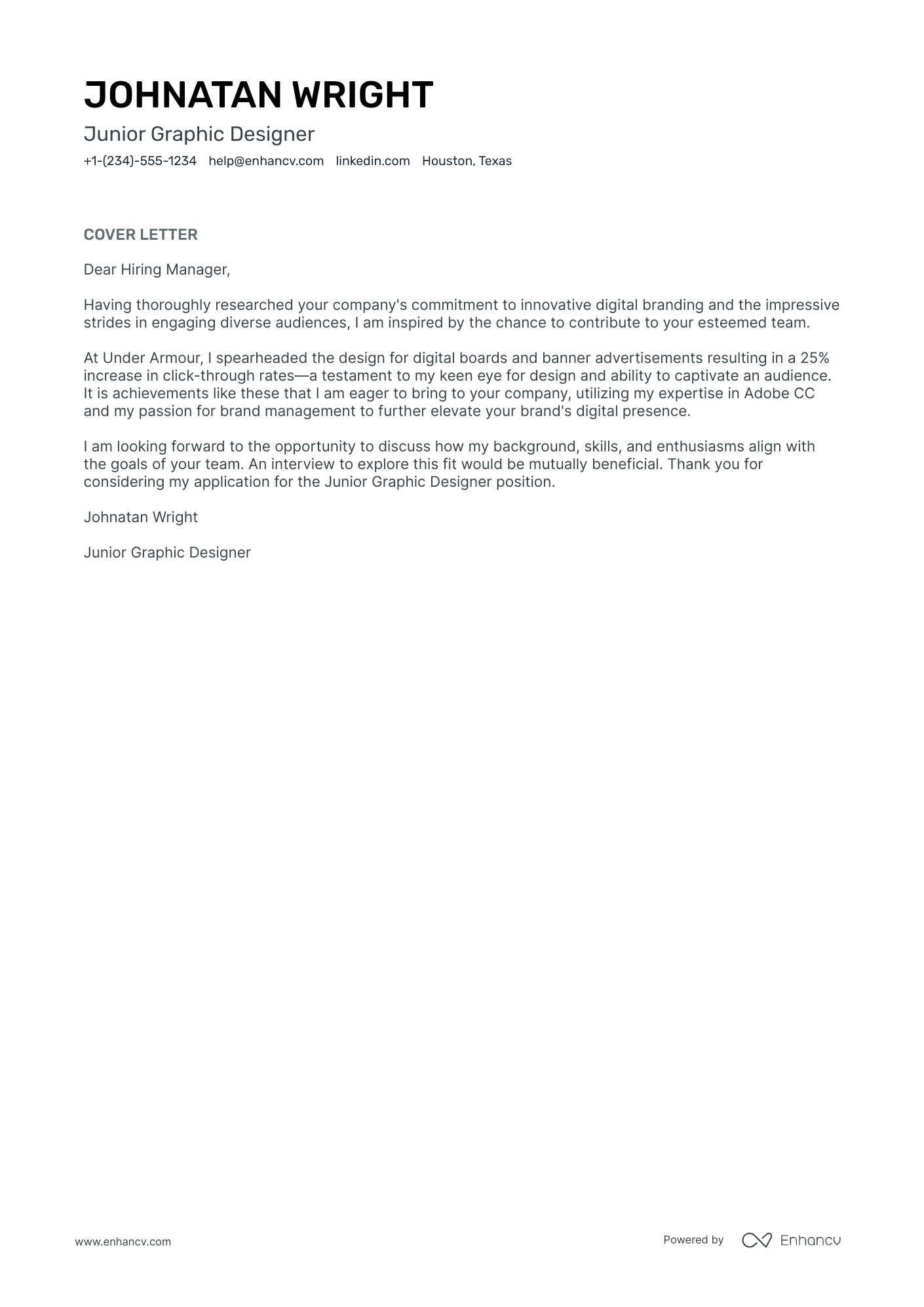 13 Professional Designer Cover Letter Examples for 2025
