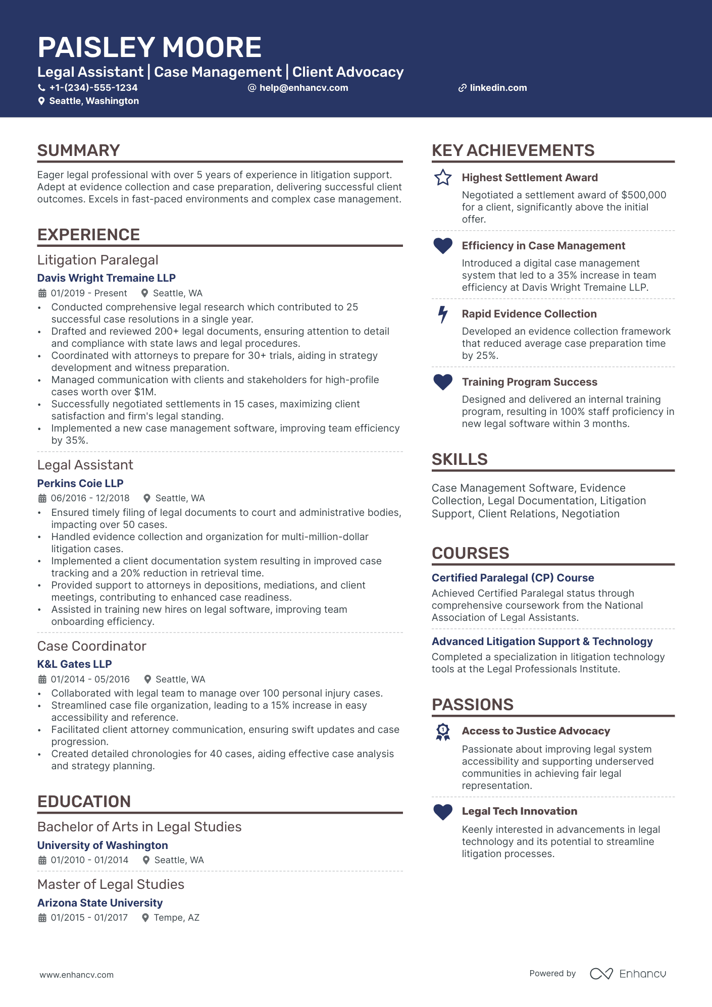10 Case Manager Resume Examples - March 2025