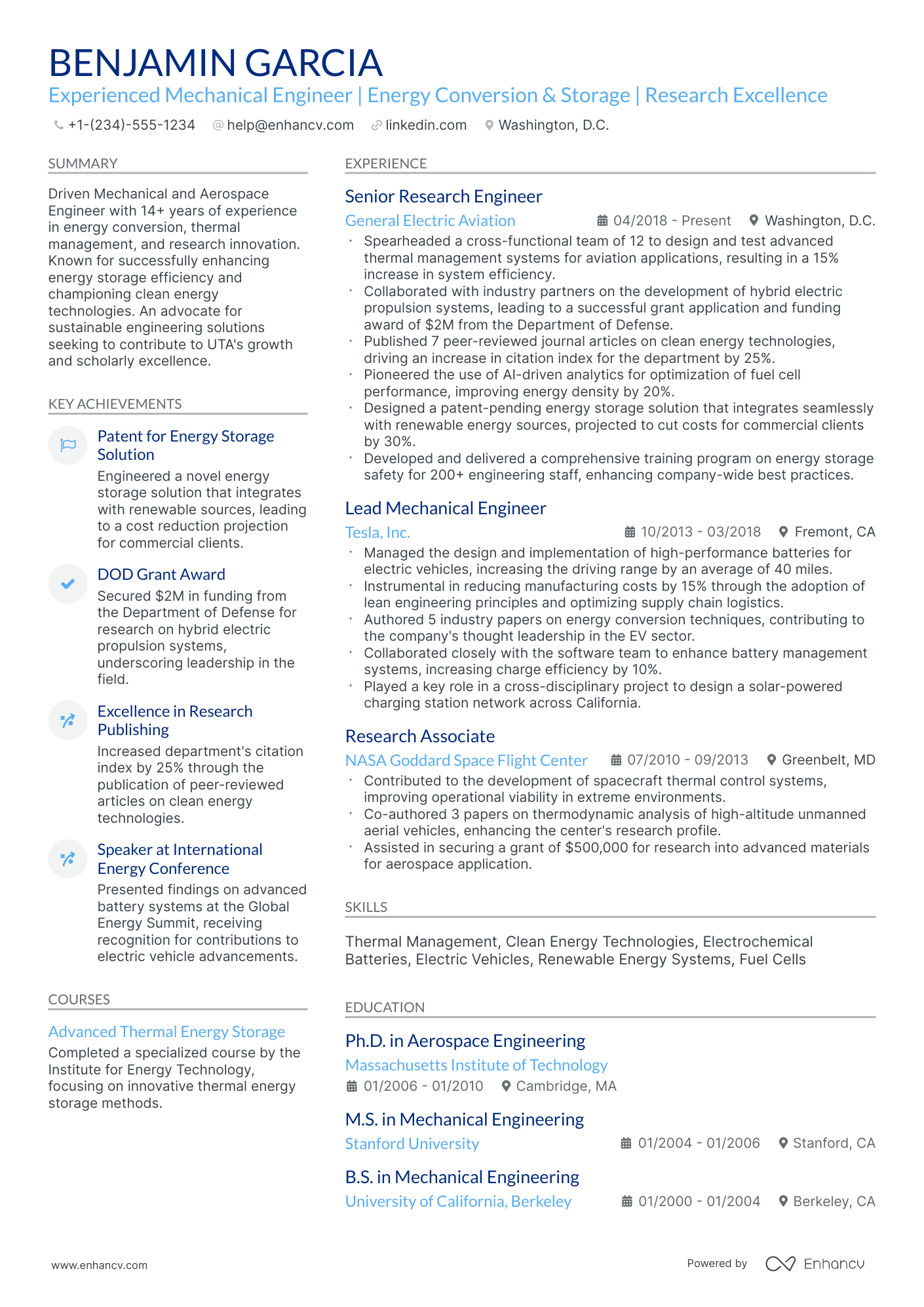 10 Aerospace Engineering Resume Examples & Guide for 2025