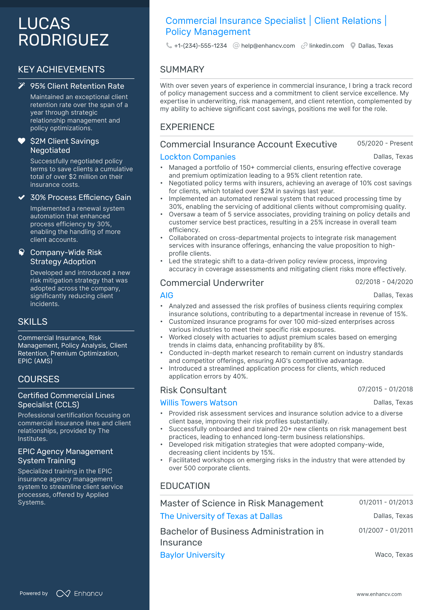 10 Client Service Manager Resume Examples & Guide for 2026