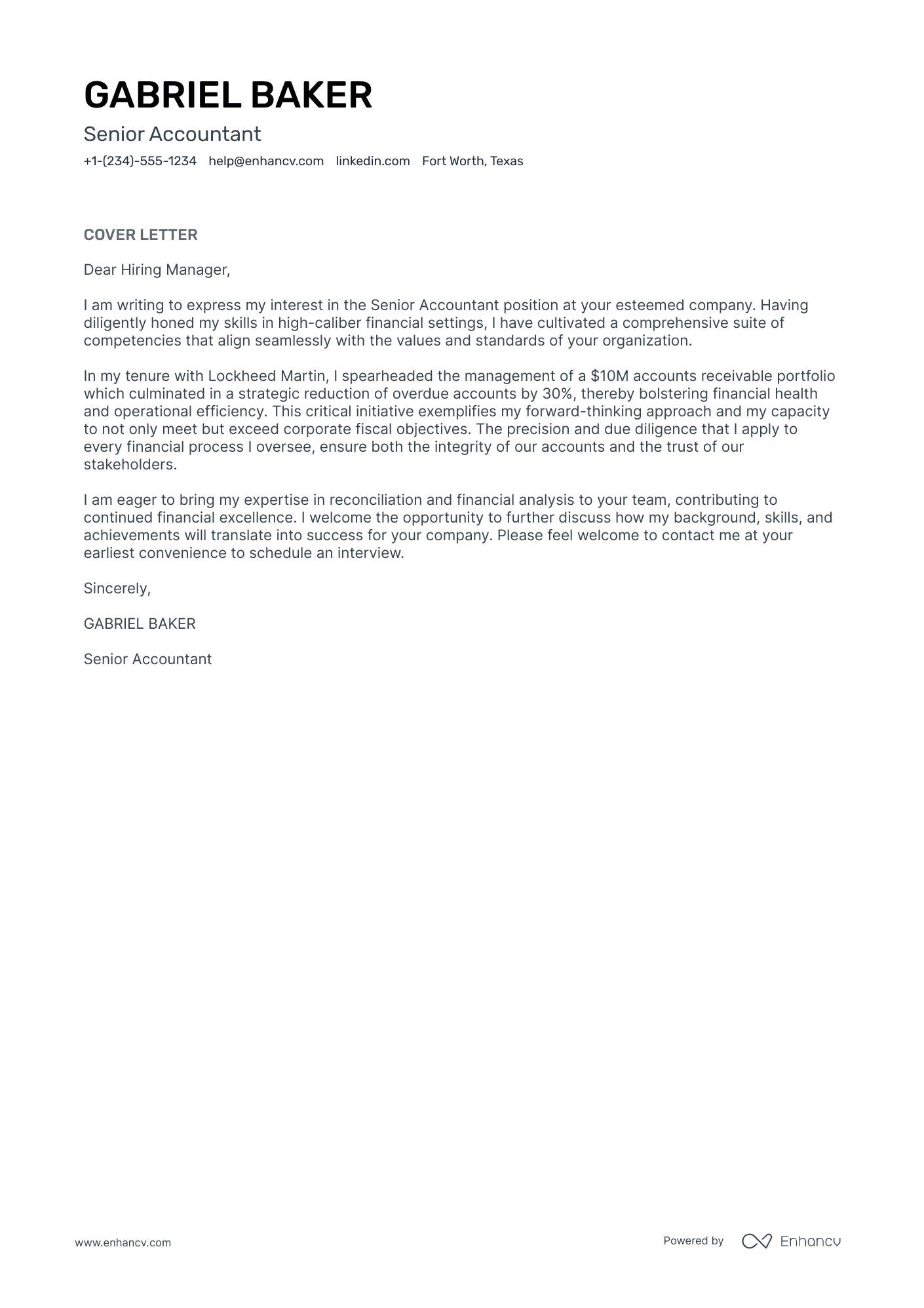 5 Professional Finance Cover Letter Examples and Template for 2026 ...