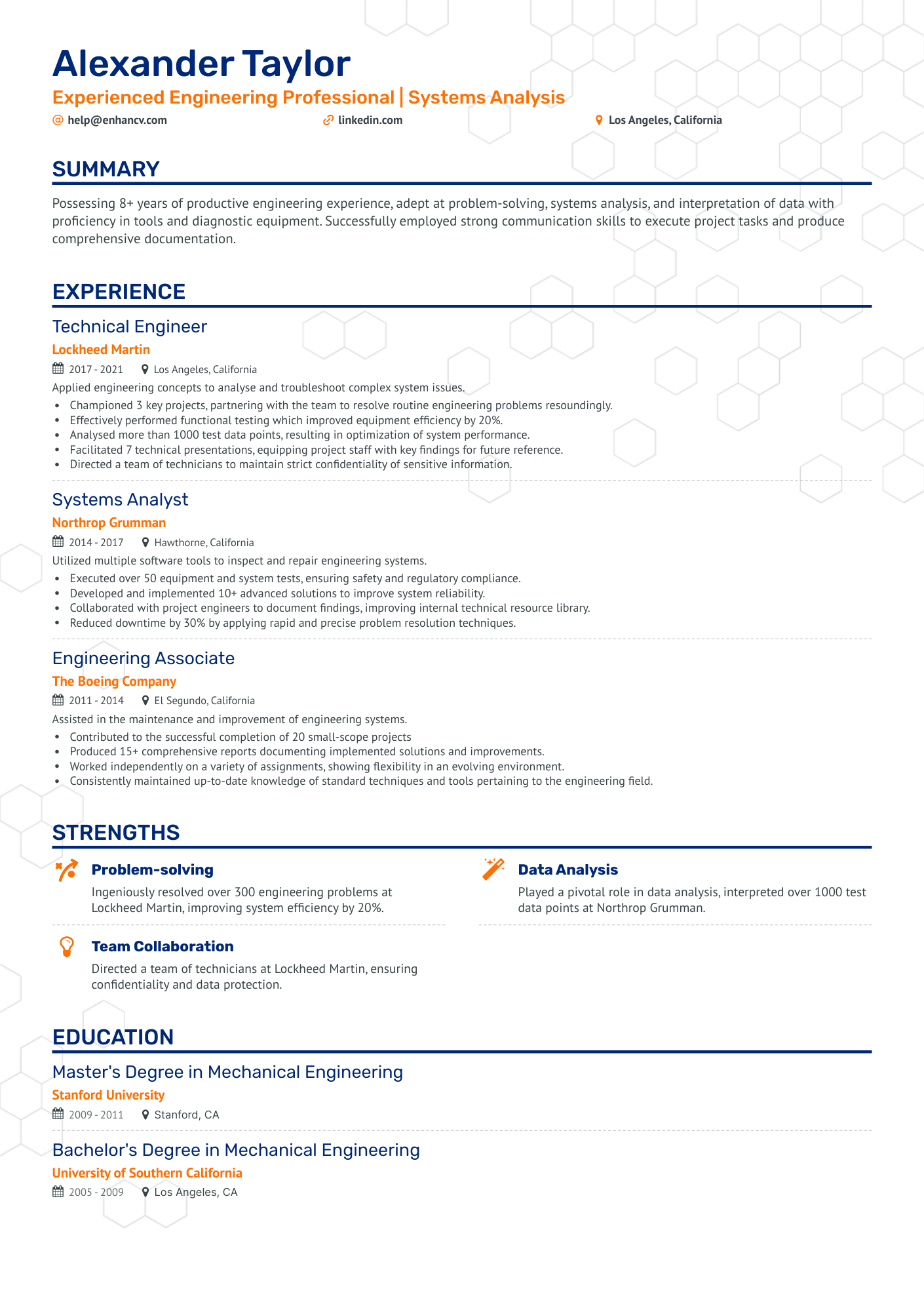 8 Mechanical Engineer Resume Examples & Guide for 2024