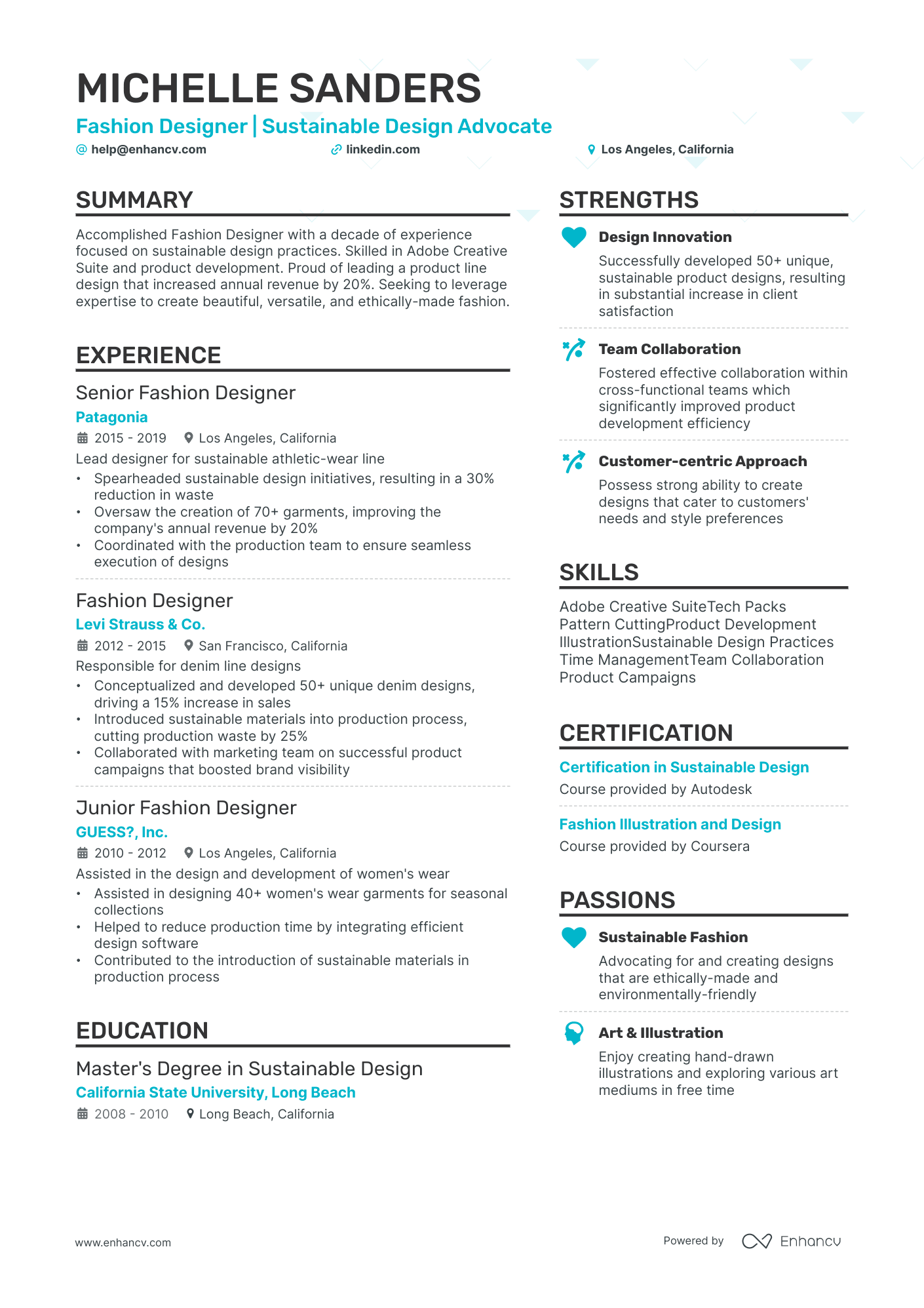 13 Designer Resume Examples & Guide for 2024
