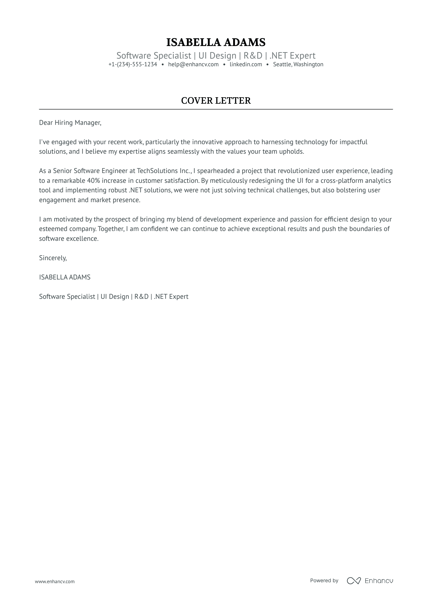 17 Professional Software Engineer Cover Letter Examples for 2025