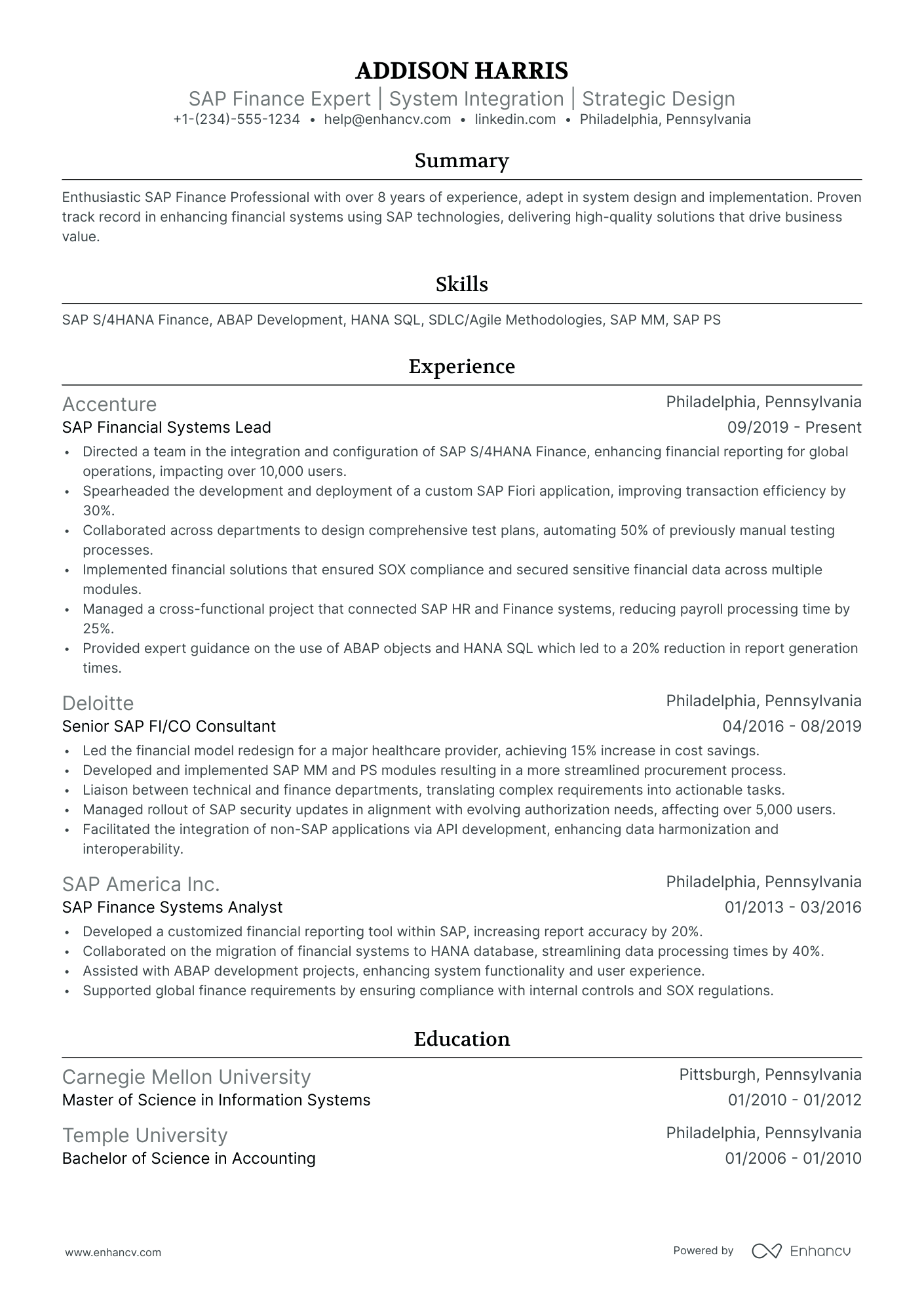 10 Functional Manager Resume Examples & Guide for 2026