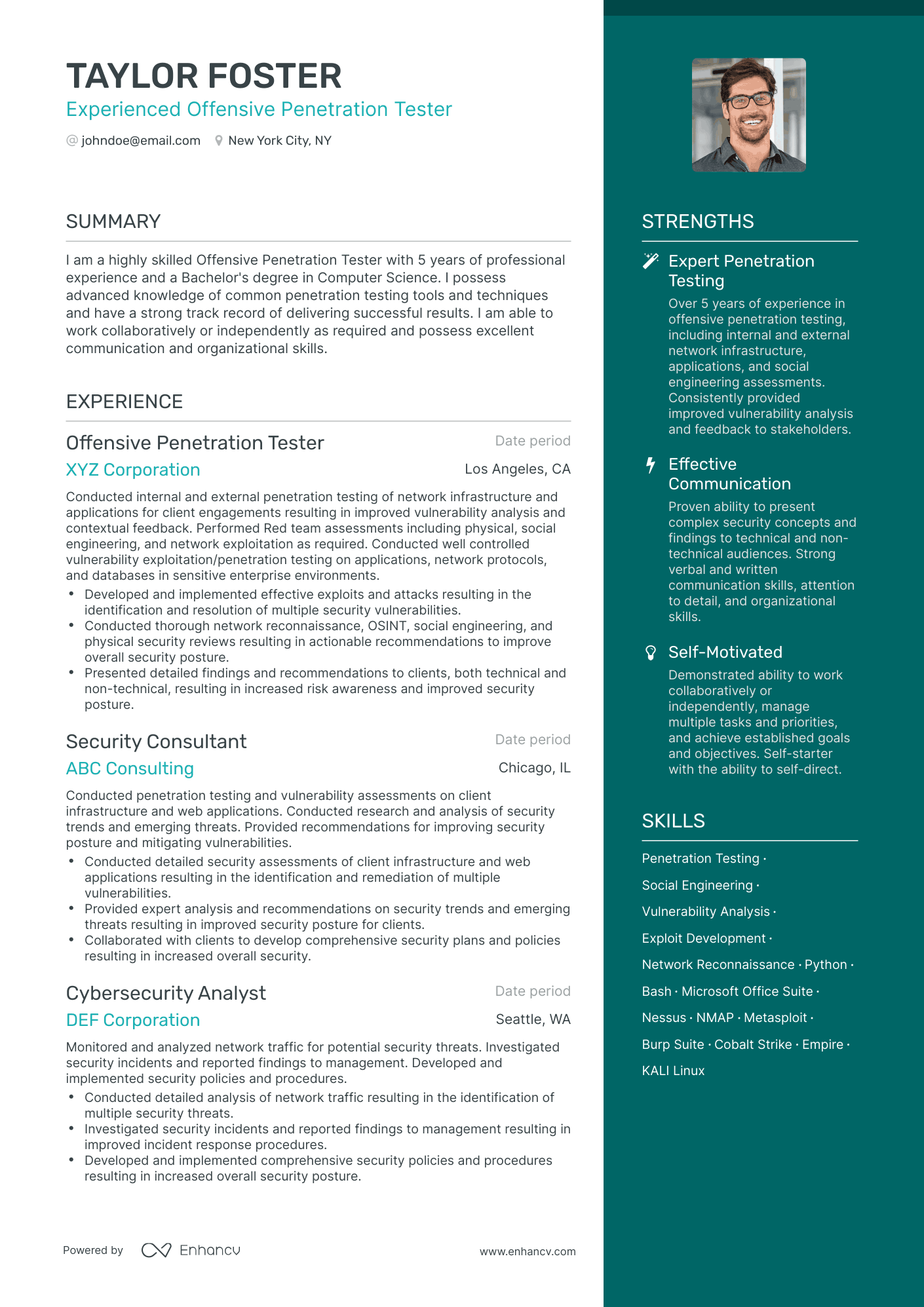 5 Actor Resume Examples & Guide for 2024