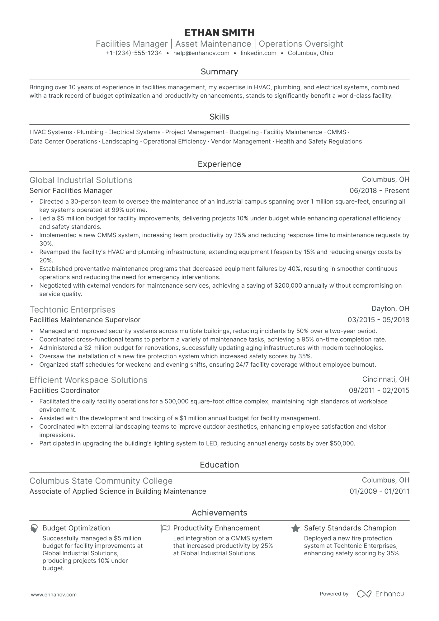 5 Landscaping Resume Examples & Guide for 2024