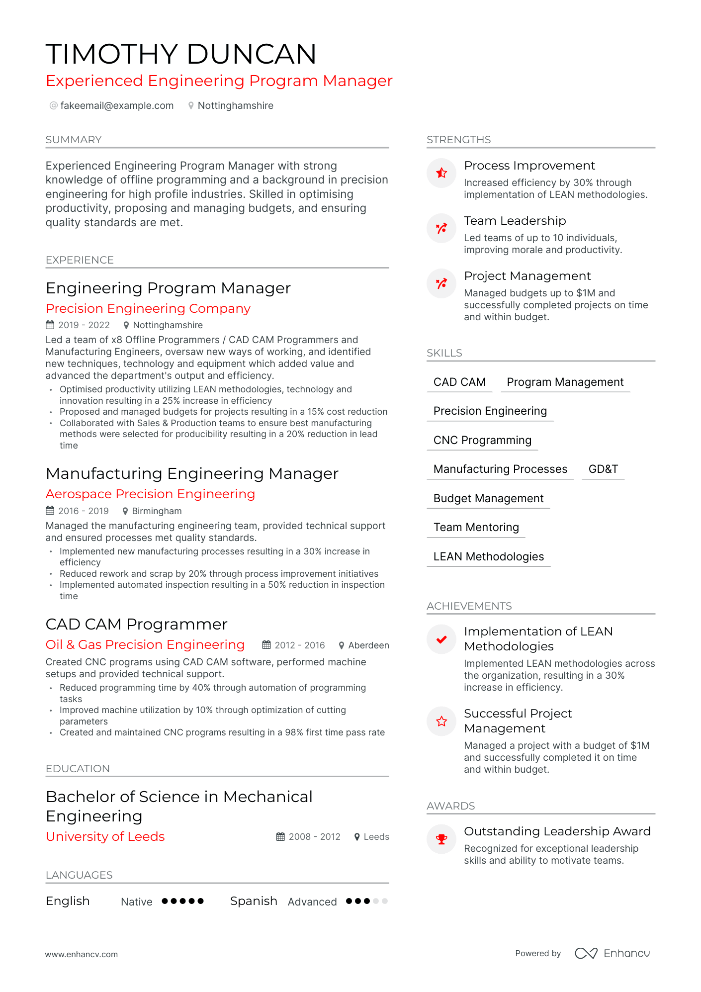 17 Program Manager Resume Examples & Guide for 2024 | IT Program ...