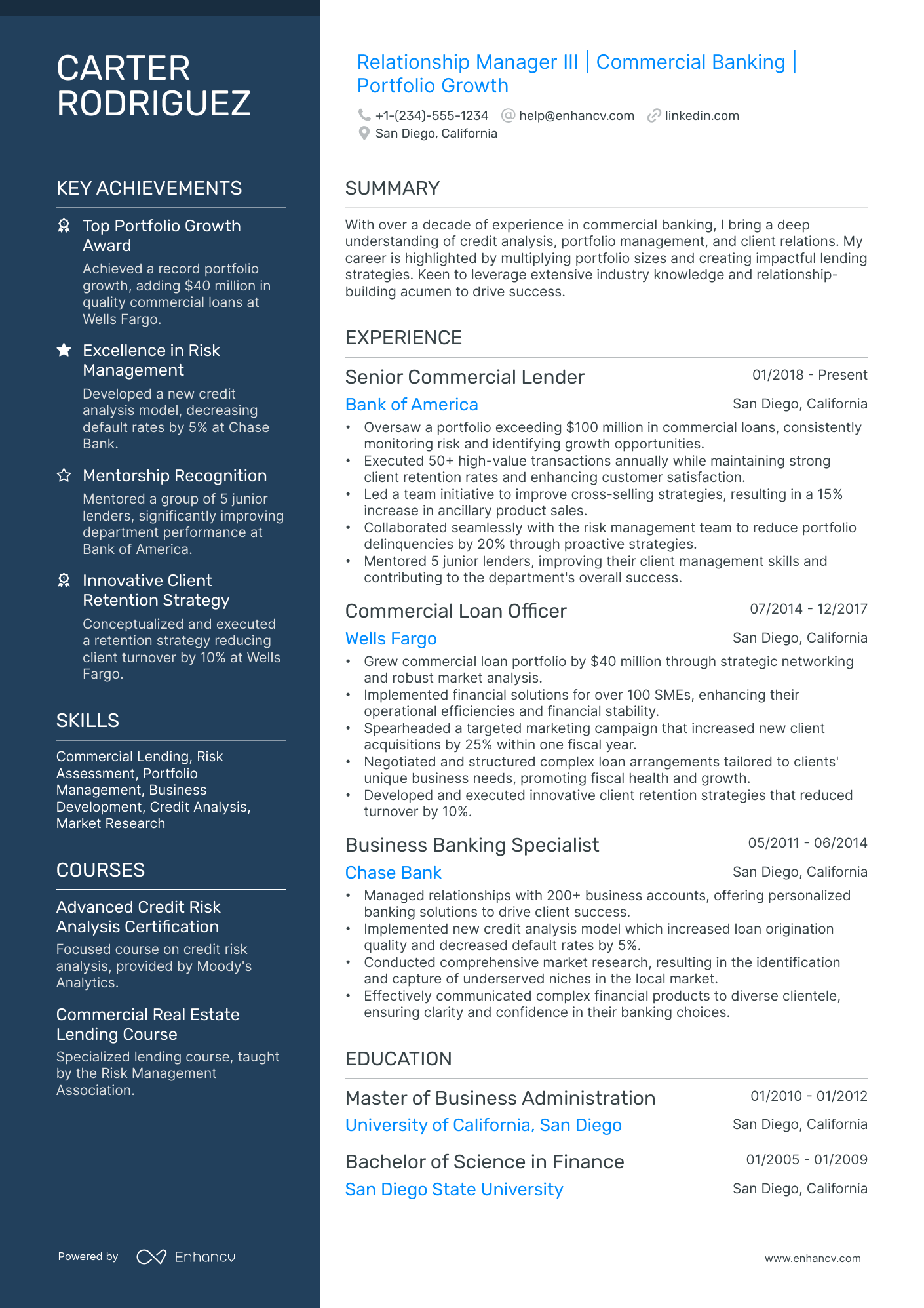 10 Relationship Manager Resume Examples & Guide for 2025
