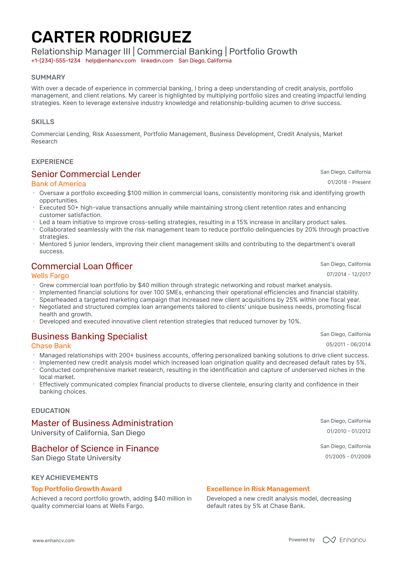 10 Relationship Manager Resume Examples & Guide for 2025