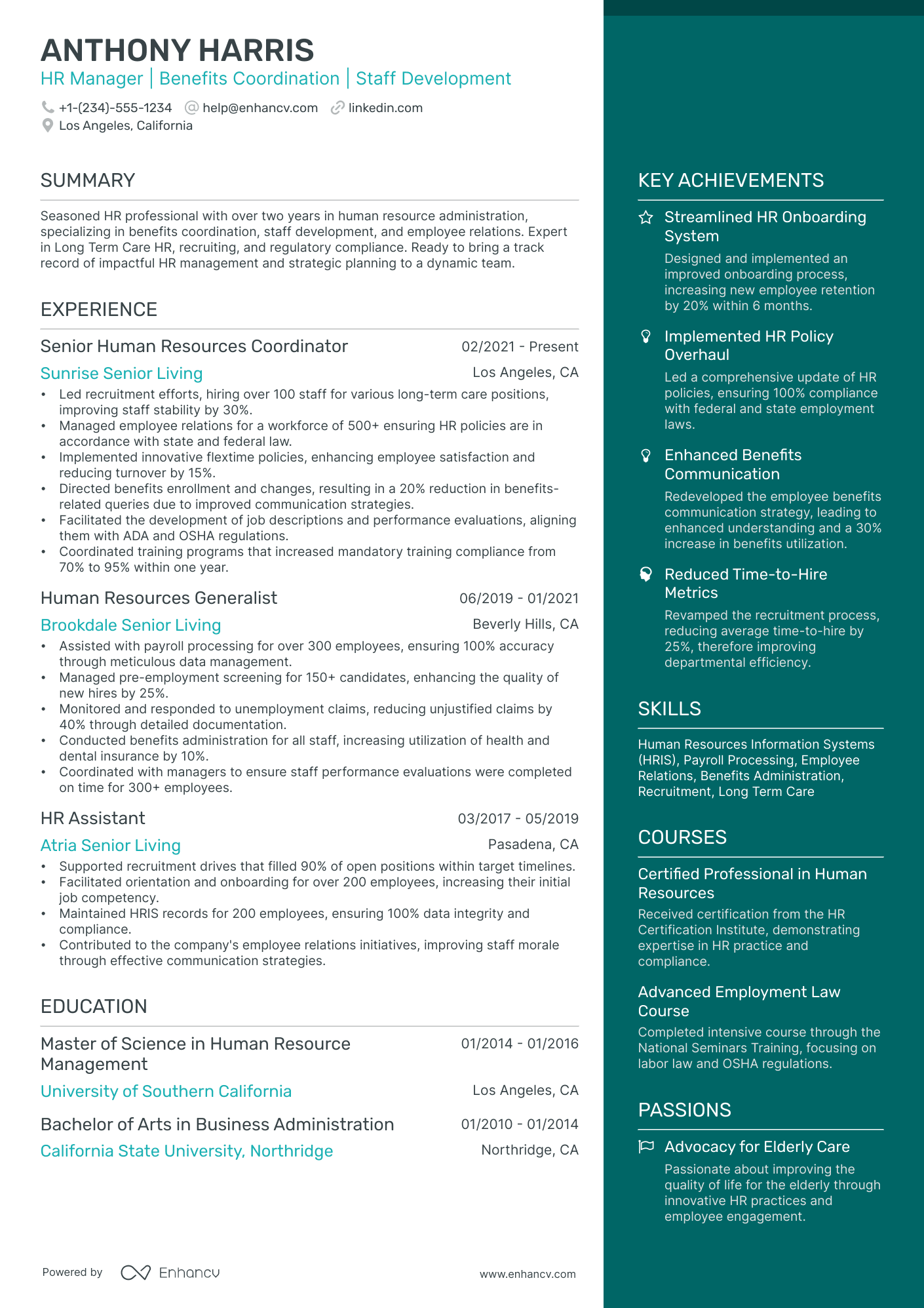 10 Resource Manager Resume Examples & Guide for 2026