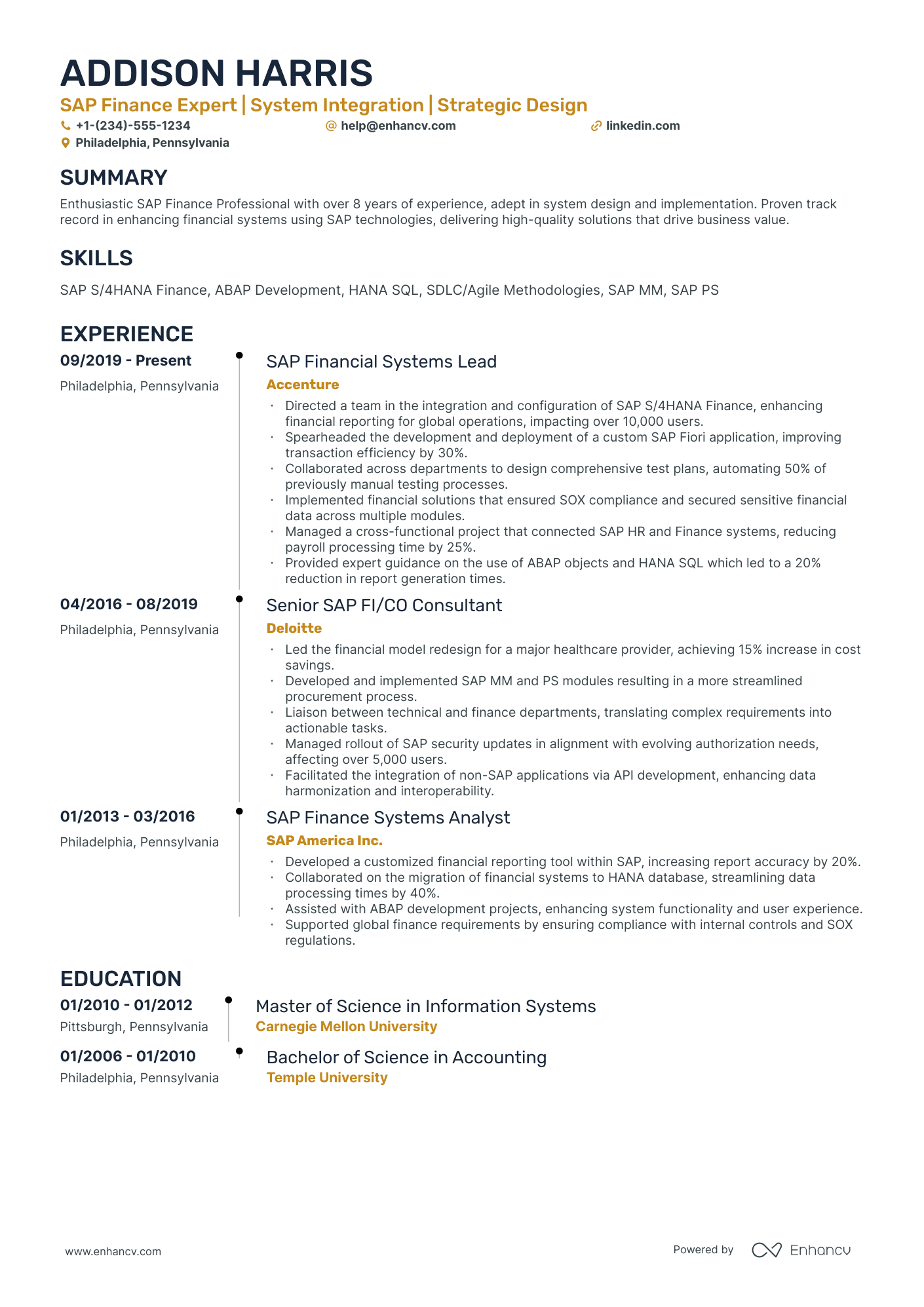 10 Functional Manager Resume Examples & Guide for 2025