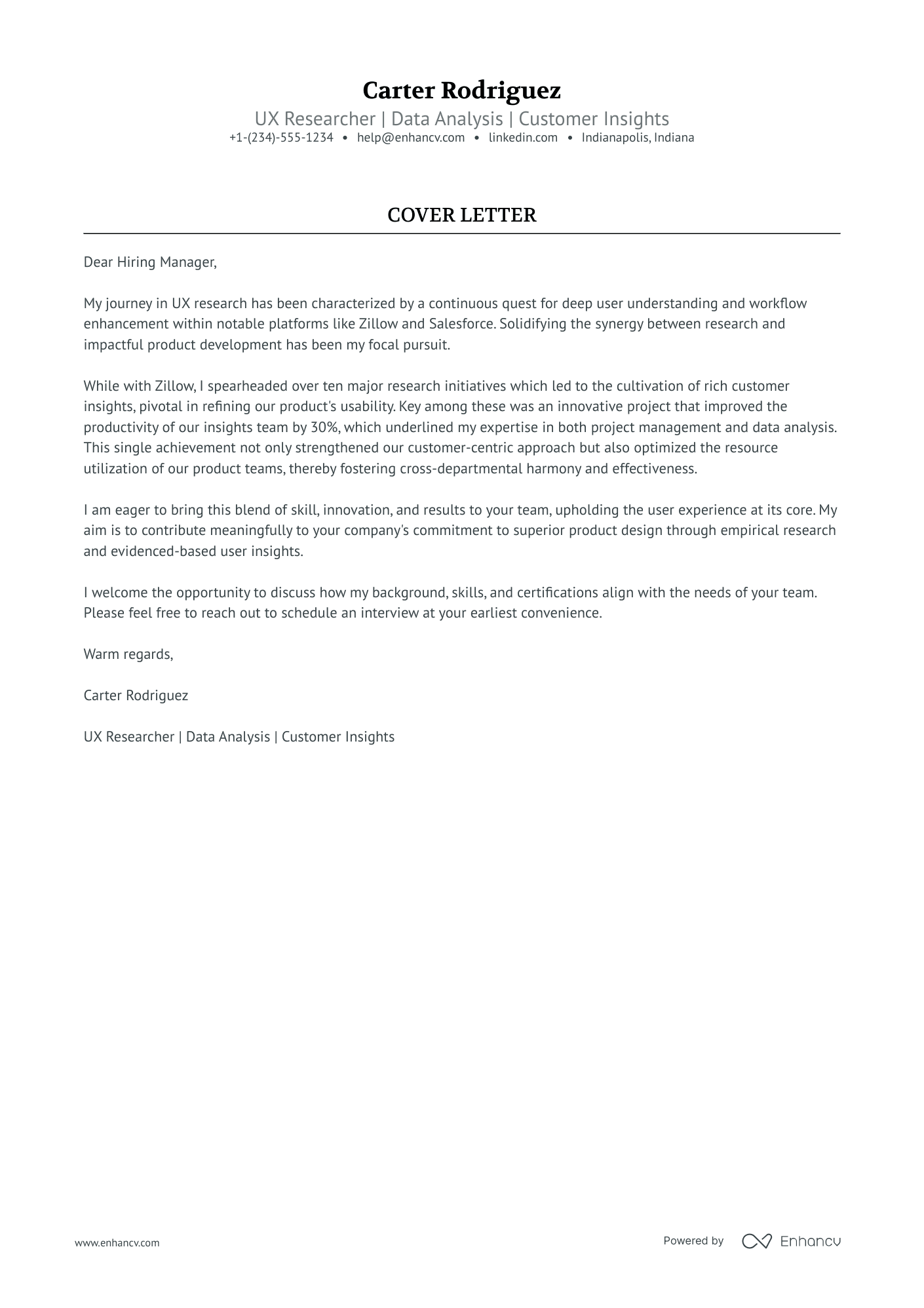 13 Professional Researcher Cover Letter Examples and Template for 2026 ...