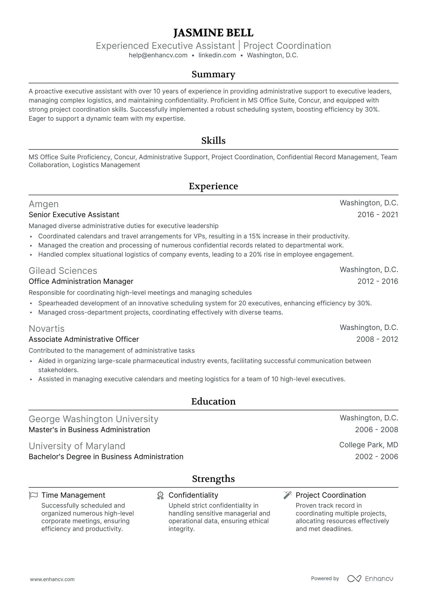 10 Senior Administrative Assistant Resume Examples & Guide for 2026