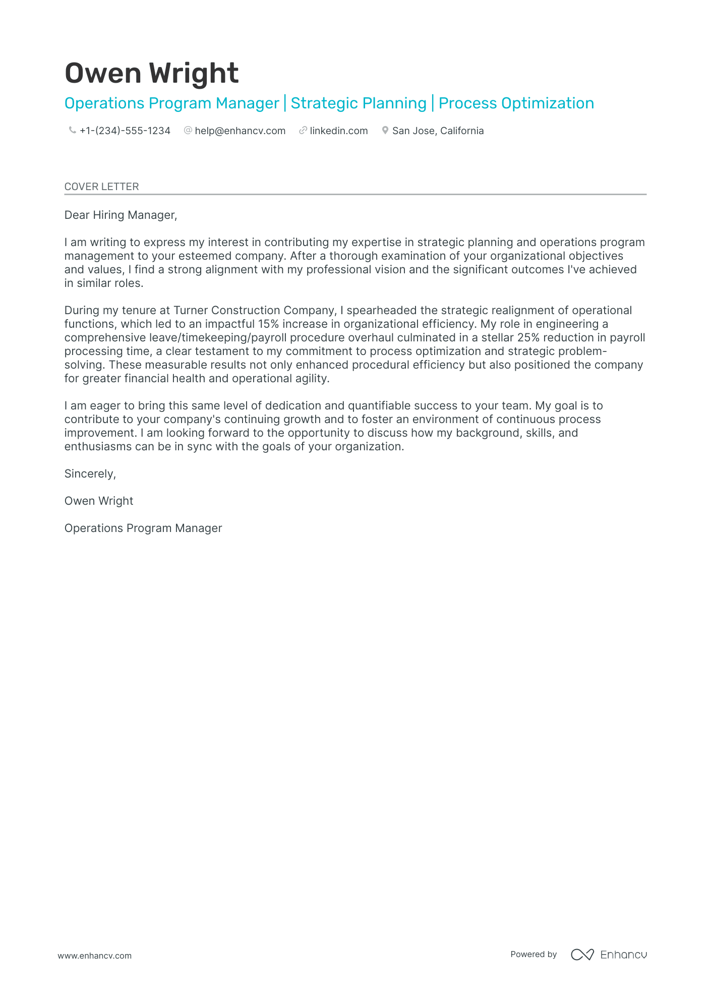 12 Professional Director Cover Letter Examples and Template for 2024 ...