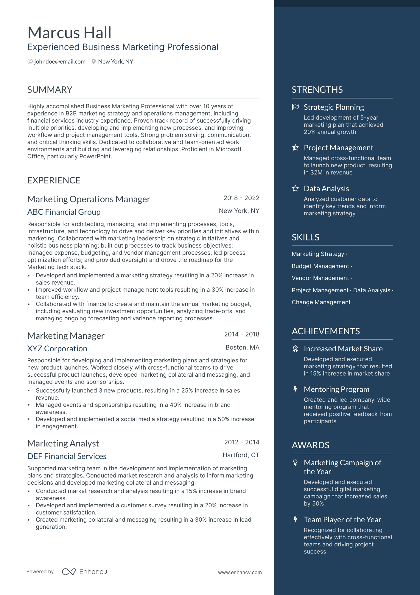 36 Marketing Resume Examples & Guide for 2025