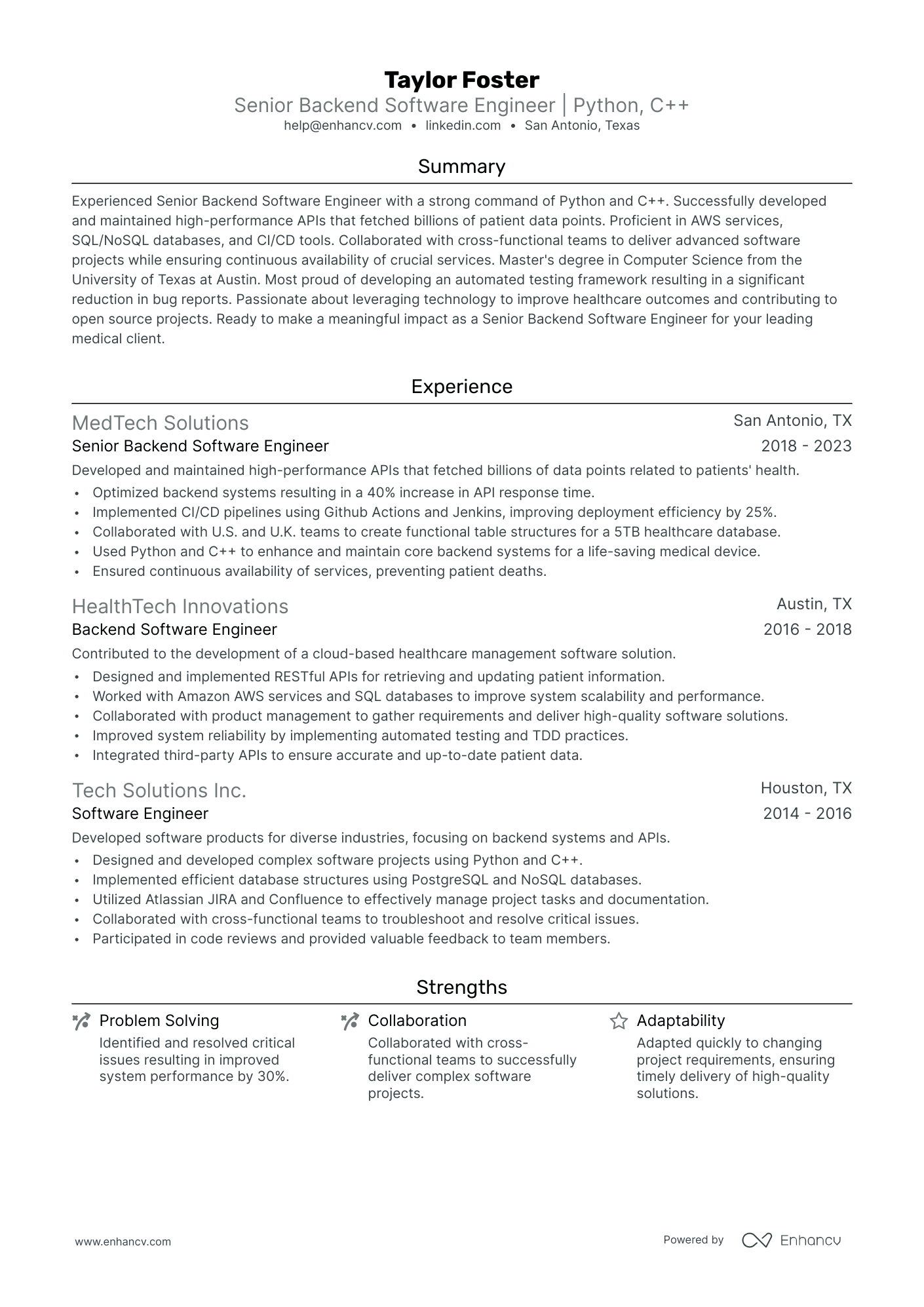 5 Lead Data Engineer Resume Examples & Guide for 2024