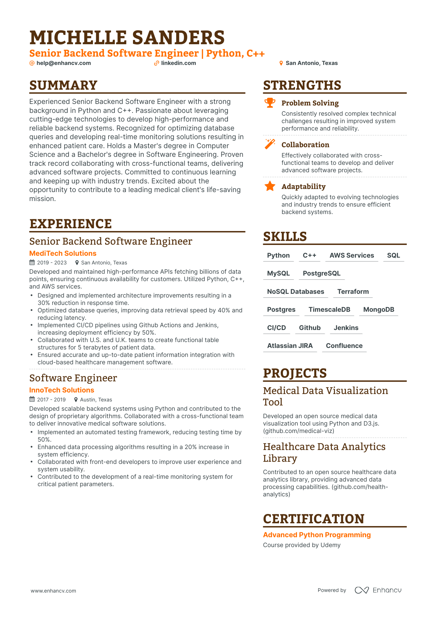 5 Lead Engineer Resume Examples & Guide for 2024