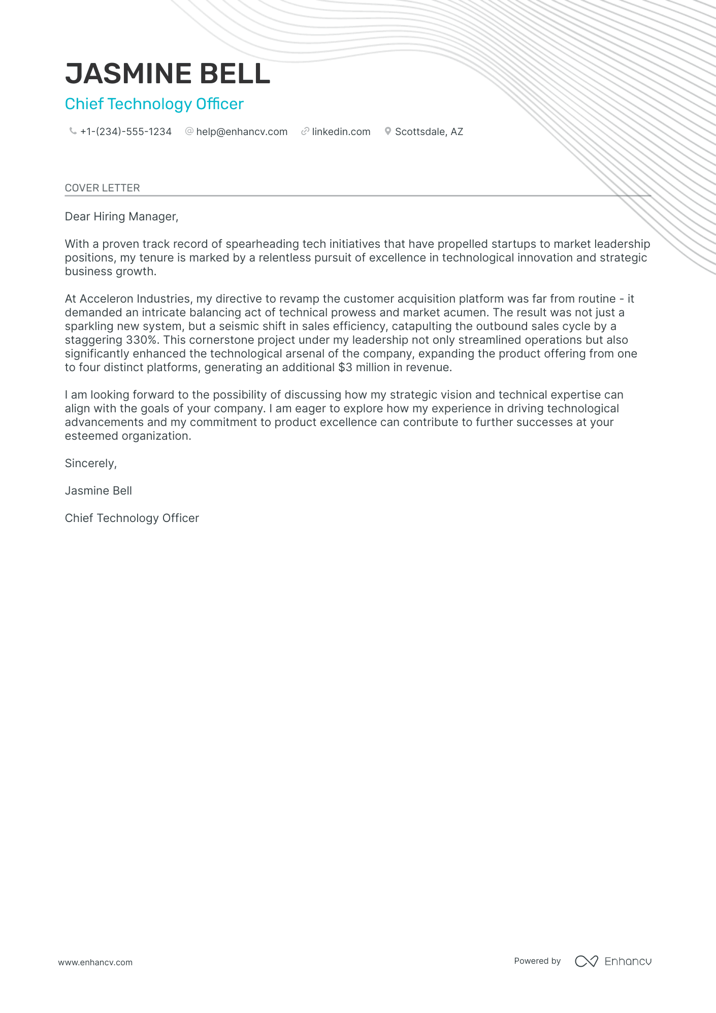 18 Professional Executive Cover Letter Examples and Template for 2026 ...