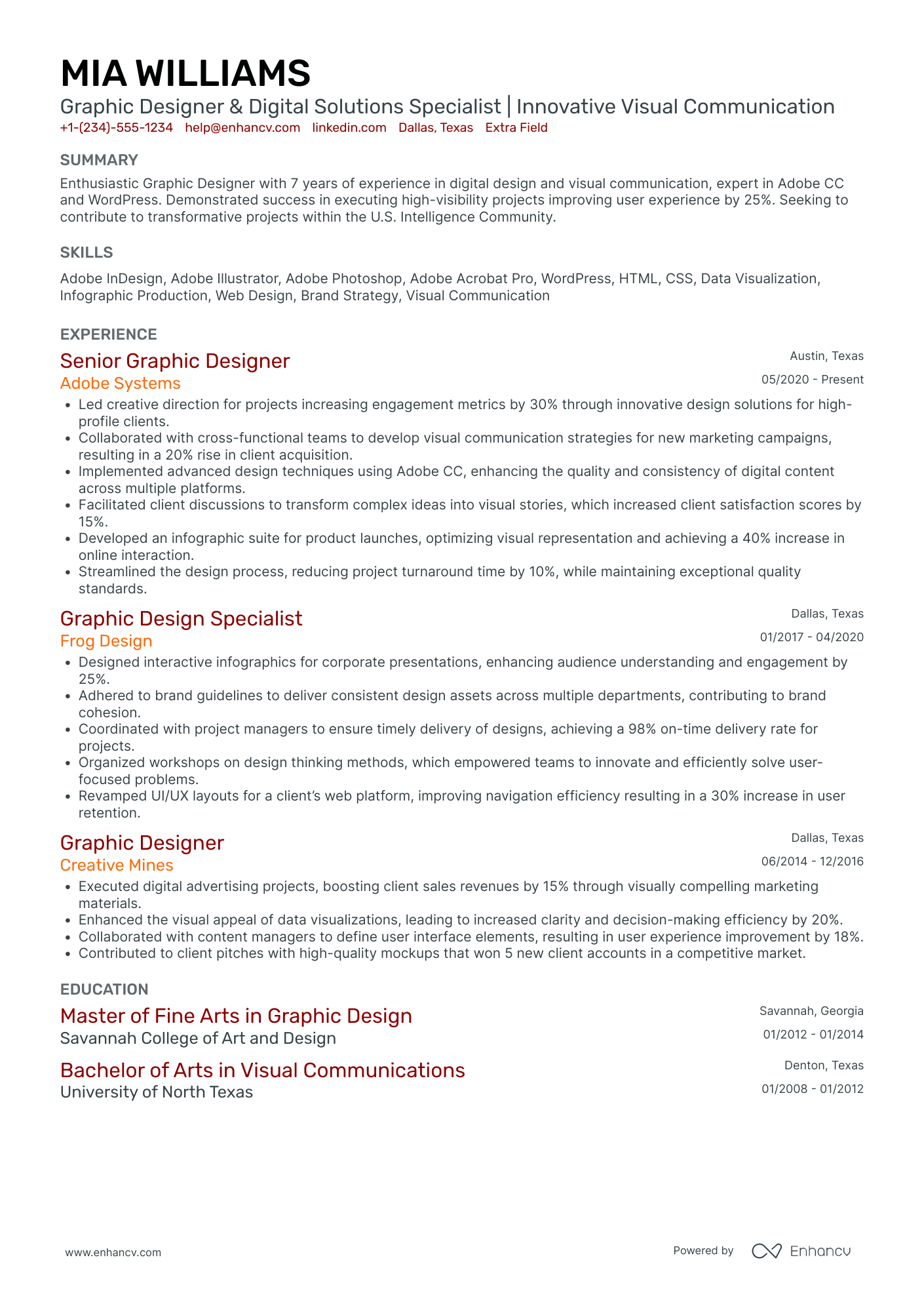 19 Illustrator Resume Examples & Guide for 2026