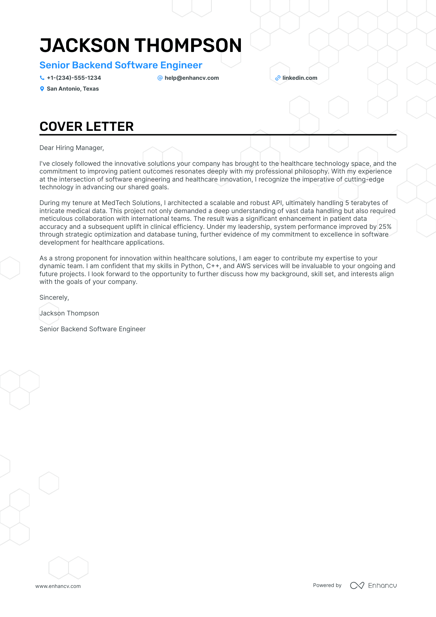 9 Professional Front End Developer Cover Letter Examples and Template ...